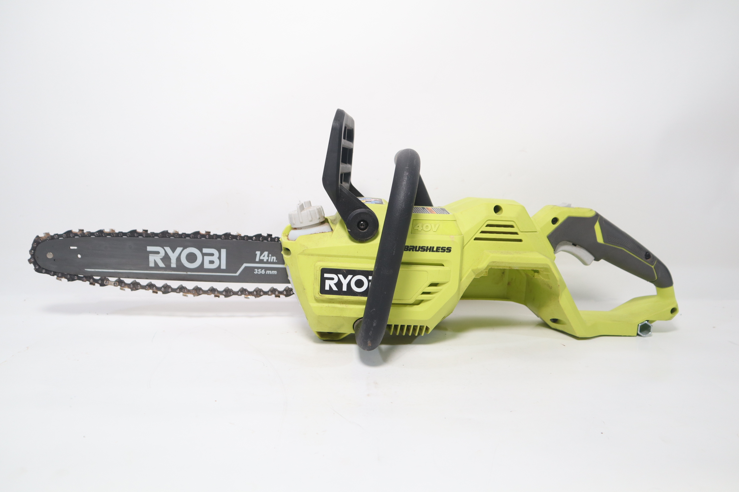 Ryobi RY40503 Cordless 40V Brushless 14" Chainsaw 0225 & OP40404