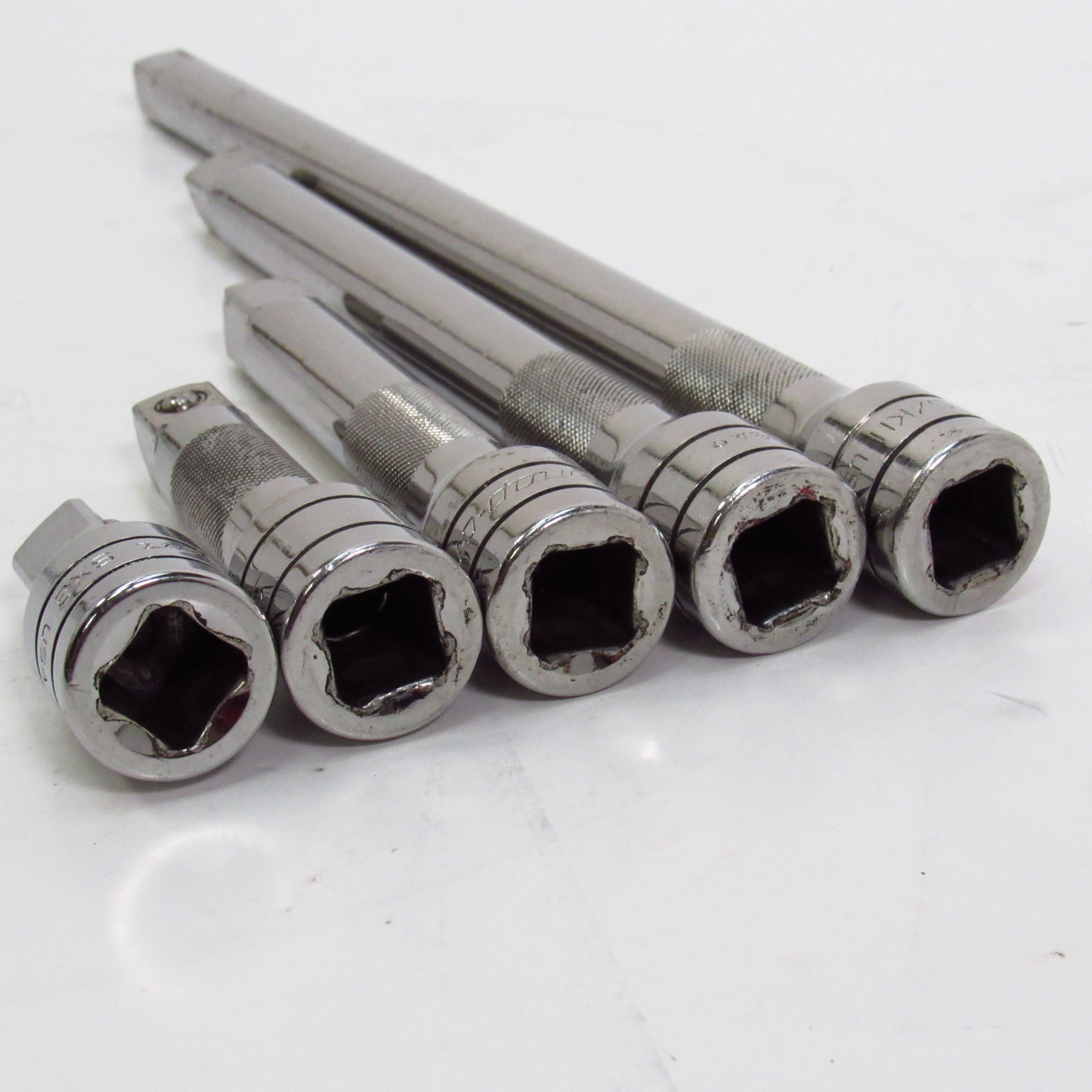 Snap-on Tools 305ASX 5-Piece 1/2'' Drive Chrome Extension Set