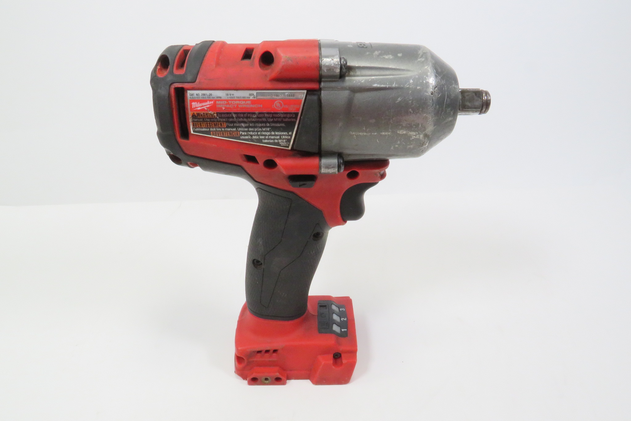 Milwaukee 2861-20 M18 FUEL 1/2" Mid-Torque Impact Wrench