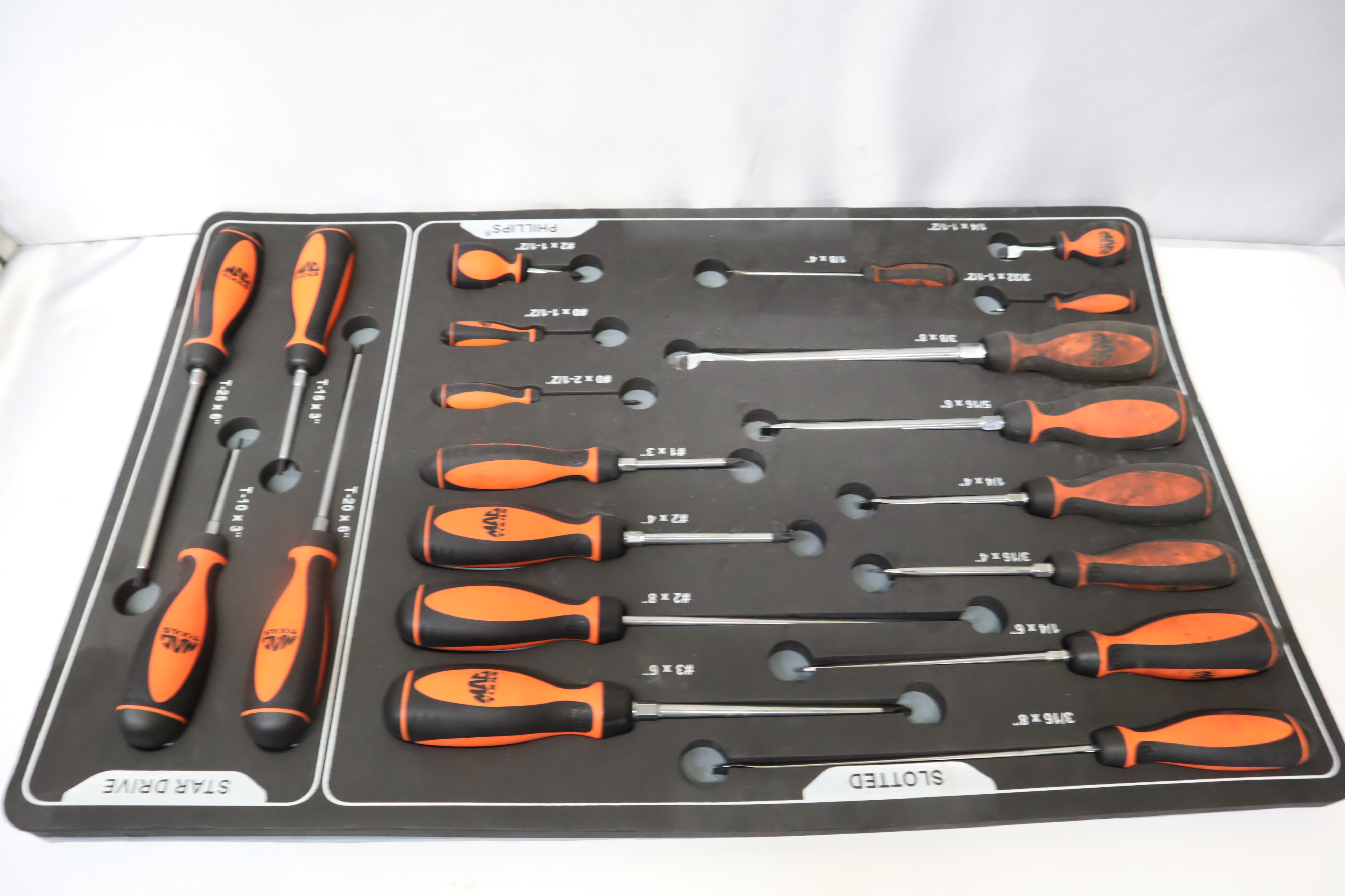 Mac Tools SDRBM20FNO 20-PC. Macsimizer Combination Screwdriver Set in Foam