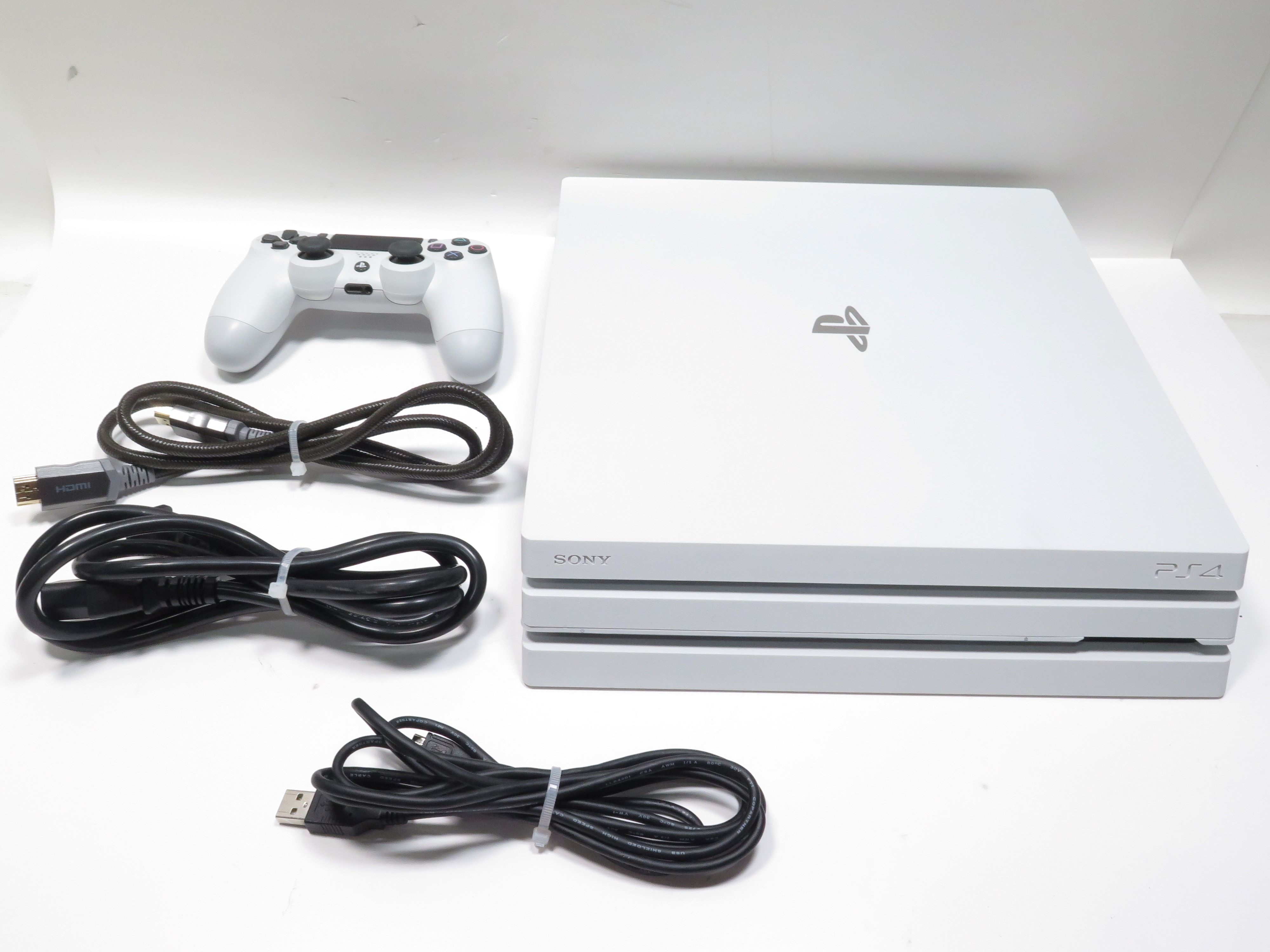 Sony CUH-7015B PlayStation 4 Pro 1TB Video Game Console - White 1966