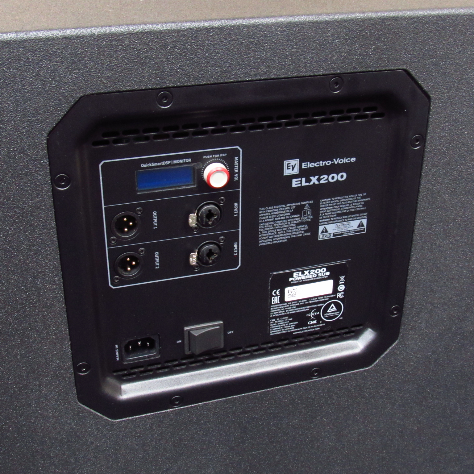 Electro-Voice ELX200-18SP-US 1200W 18'' Subwoofer - 9076 Local Pick-Up Only