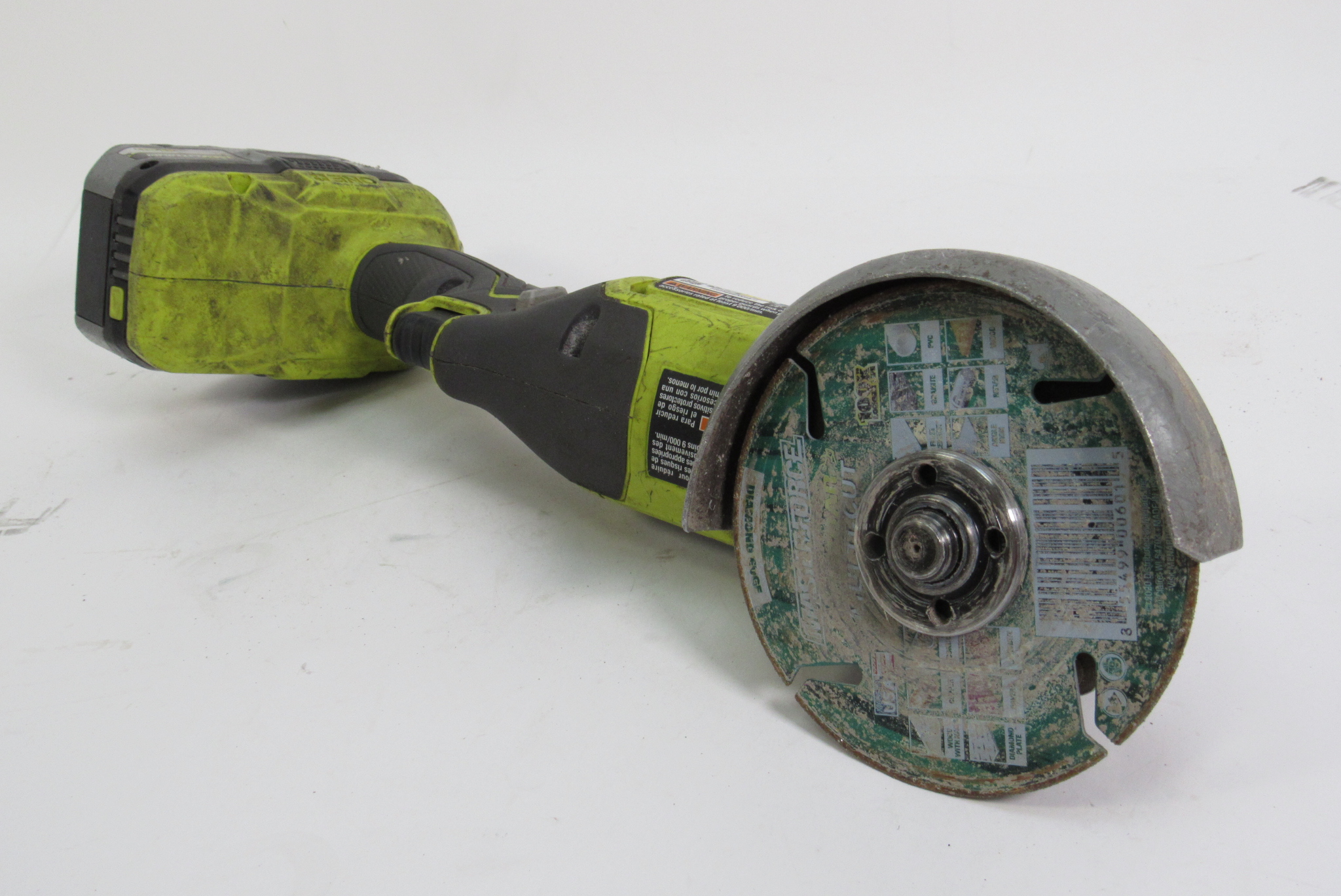 Ryobi PCL445 18V ONE+ Lithium-ion 4-1/2'' Cordless Angle Grinder
