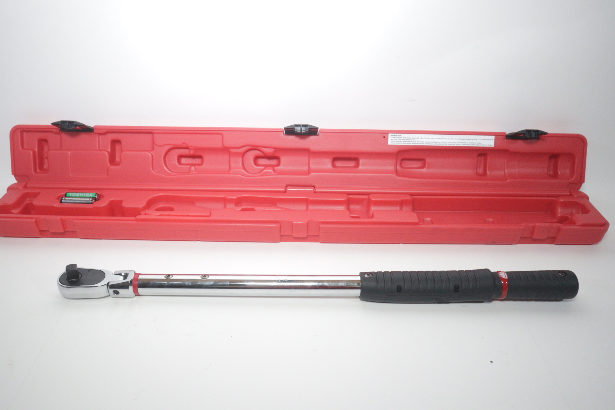 MAC Tools TWVA250FD 1 2 Dr. Electronic Angle Torque Wrench 15 250 Ft Lbs. 0922