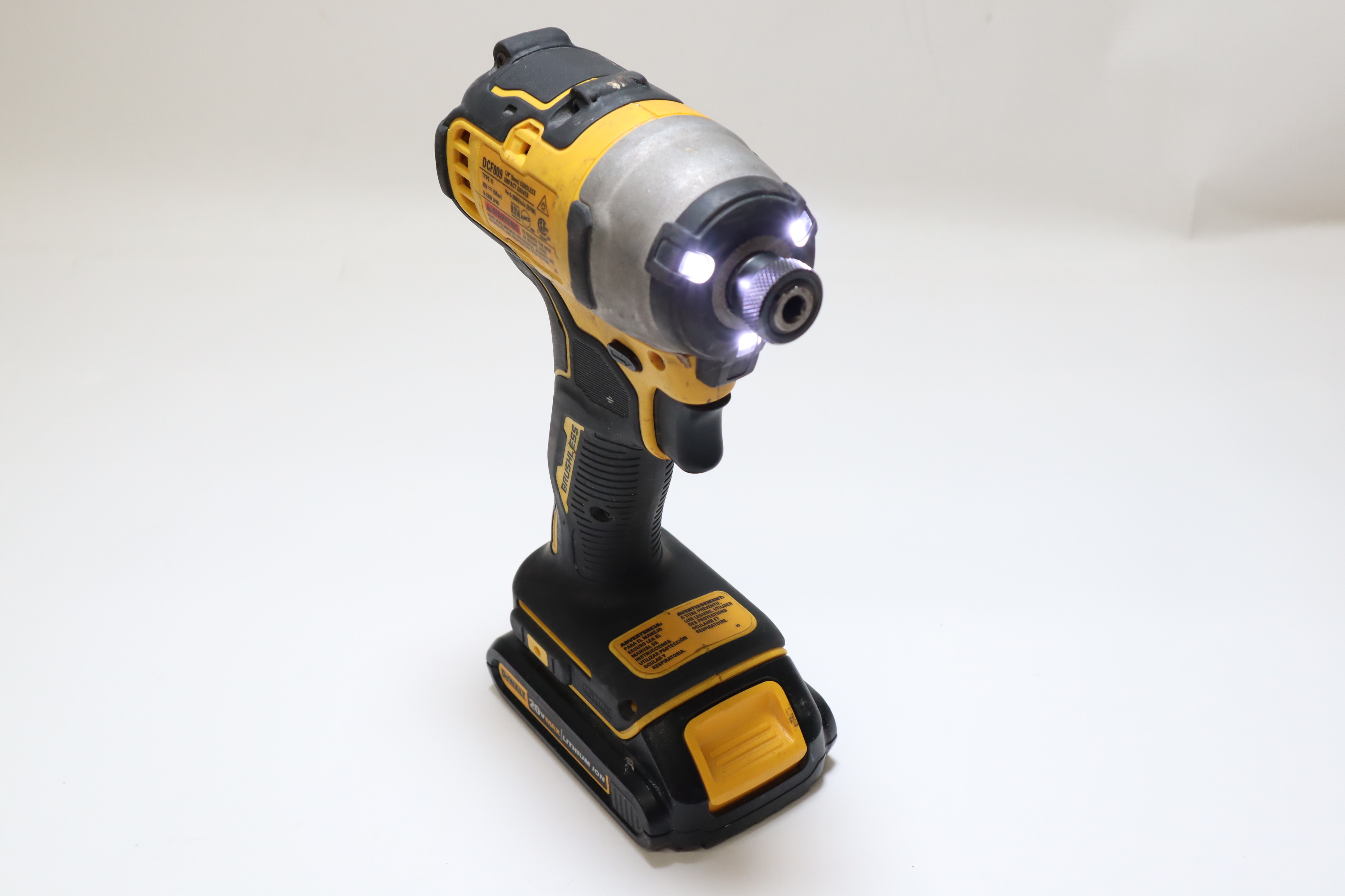 DeWalt DCF809 20V 1/4" Impact Driver 3250 RPM Cordless Tool 7932