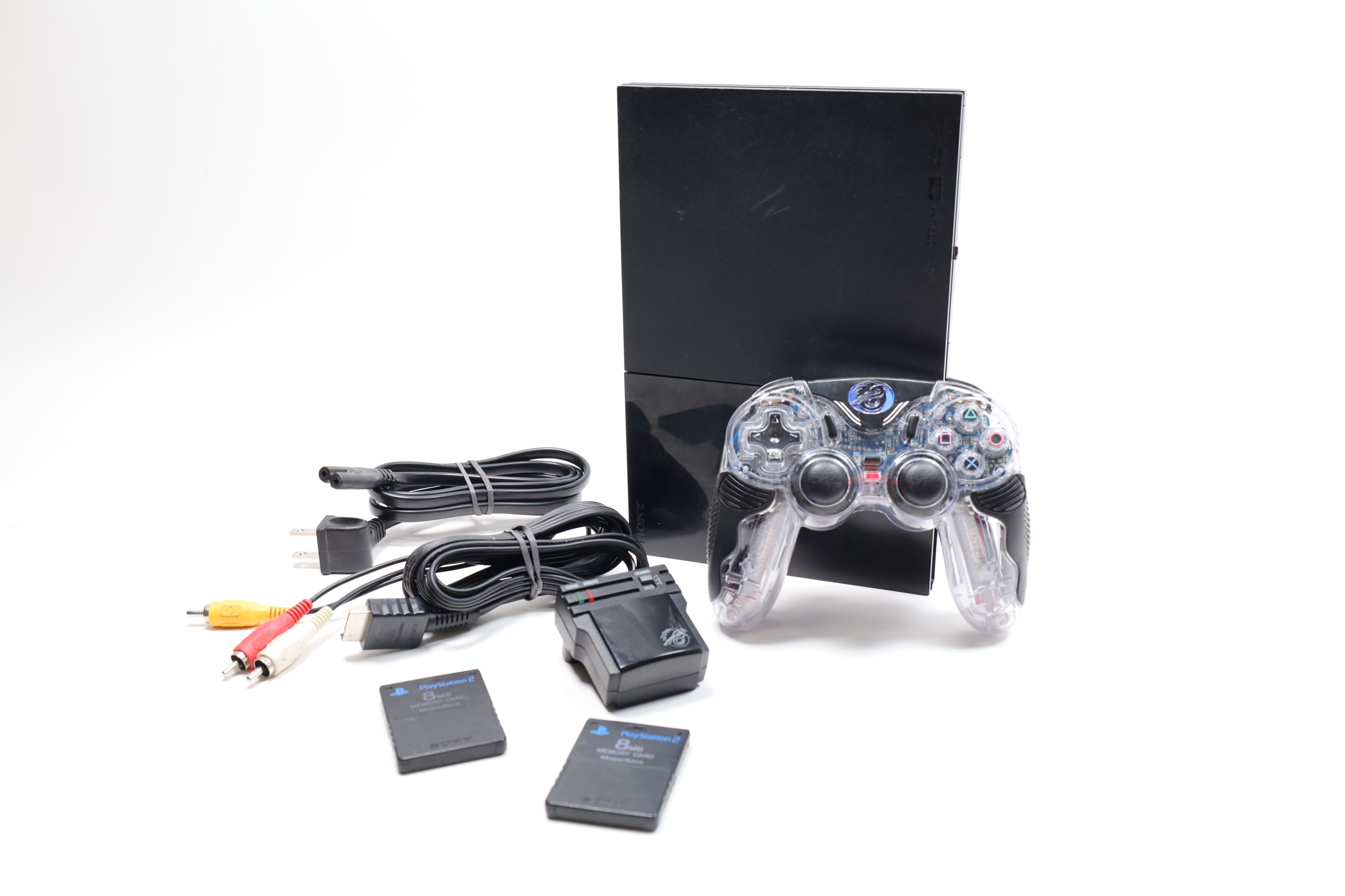 Sony PlayStation 2 Slim SCPH-90001 Video Game Console - Black (7400)