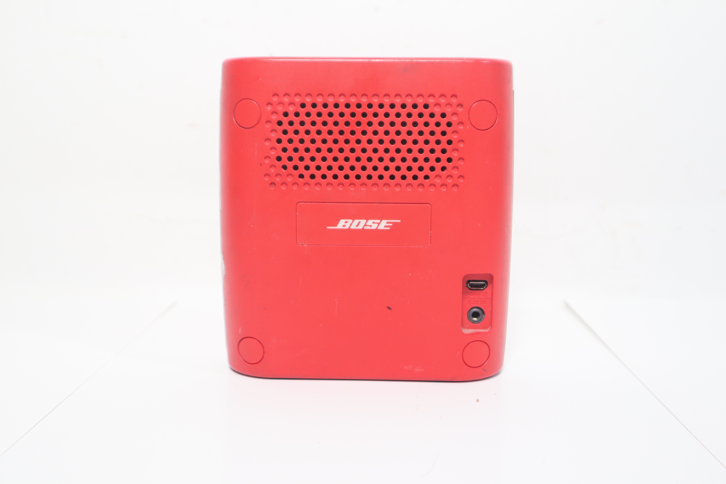 Bose SoundLink Color 415859 Red & Gray Bluetooth USB Speaker 50A9 No ...