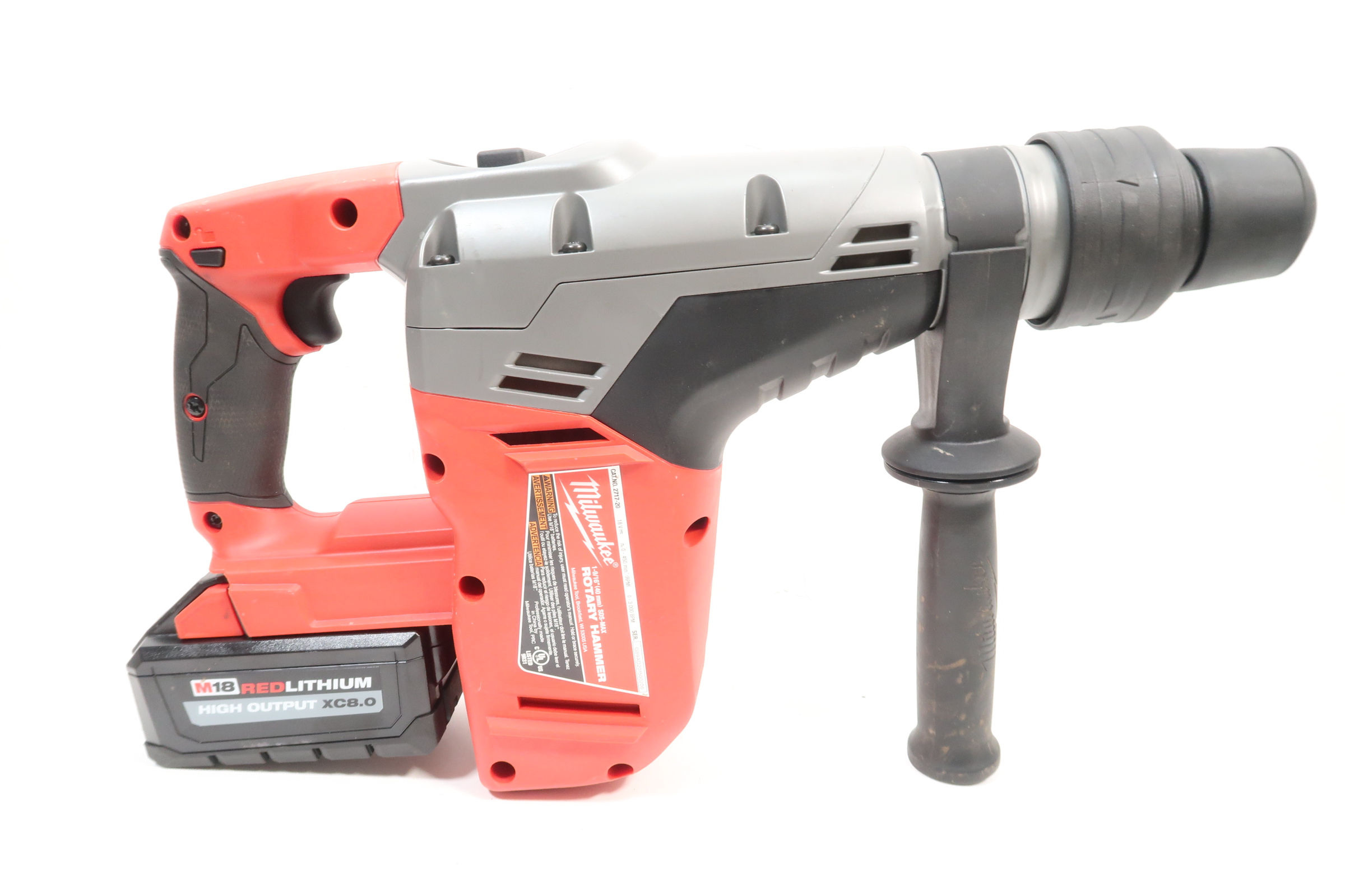 Milwaukee 2717-20 18V Li-Ion Brushless Cordless 1-9/16 in. SDS-Max ...