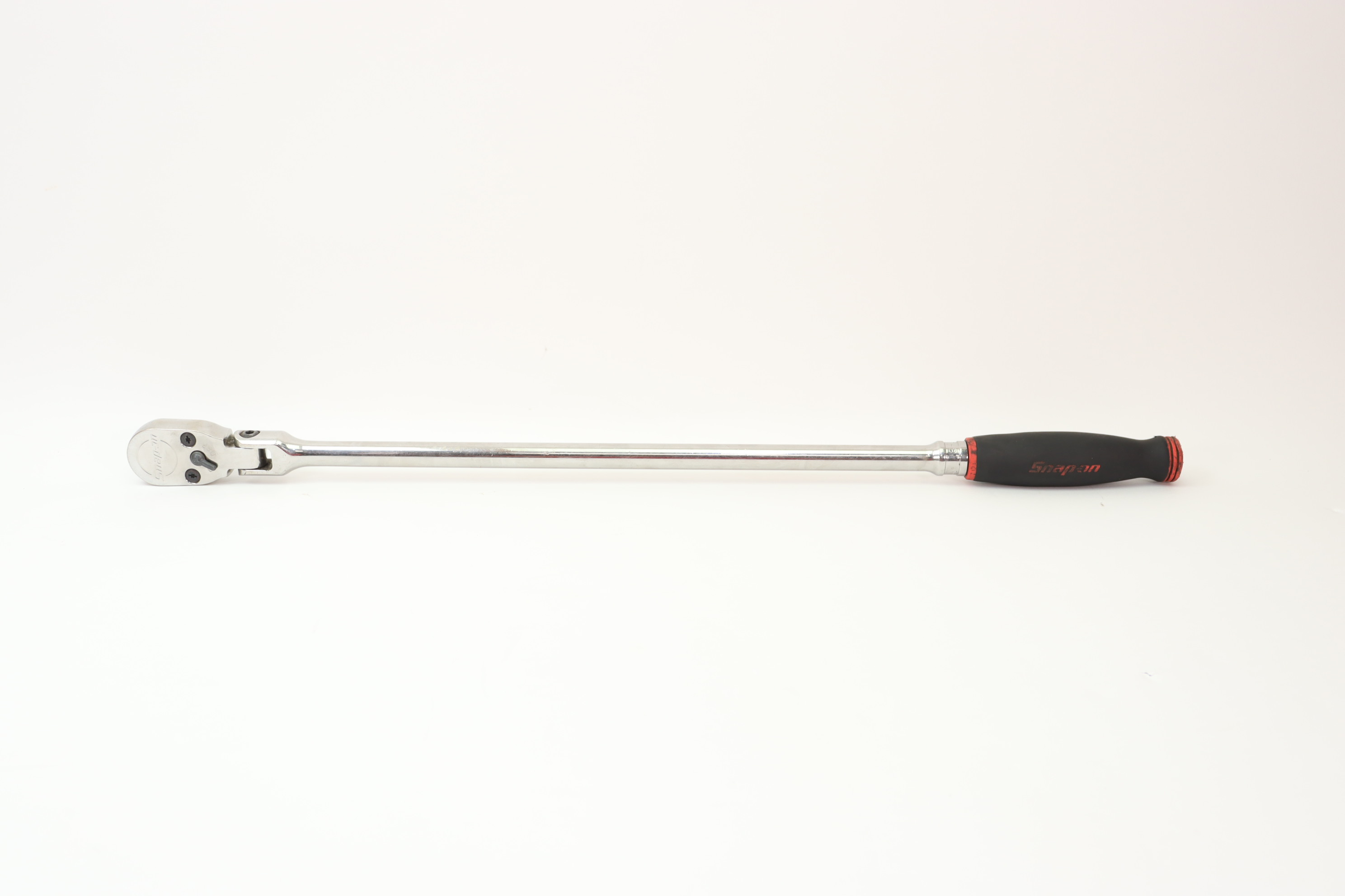 Snap-on SHLF80A 1/2-Inch Drive Soft-Grip Long Handle Flex-Head Ratchet