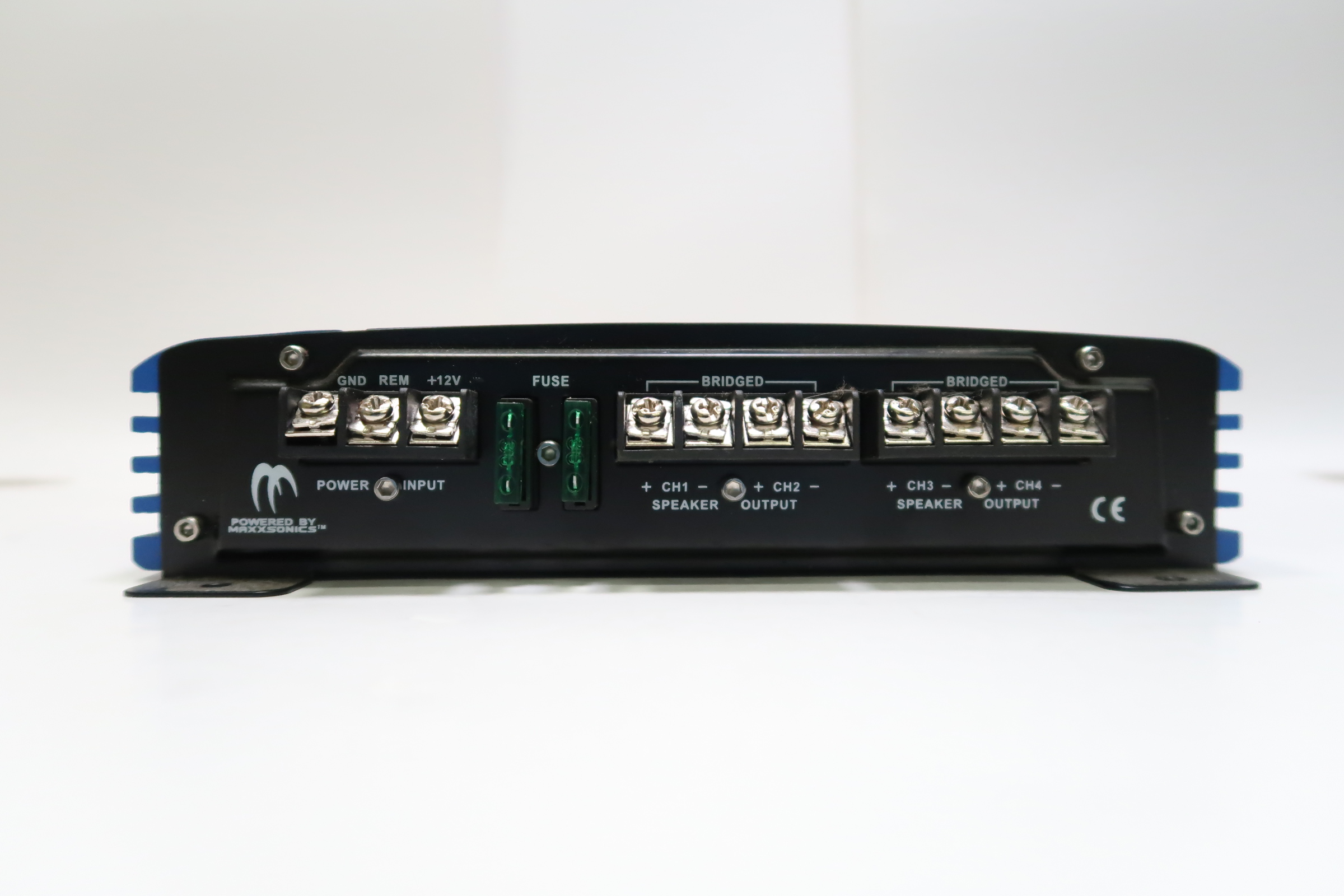 Crunch PowerDriveX 1000 Watt 4 Channel Exclusive Blue A/B Car Stereo ...