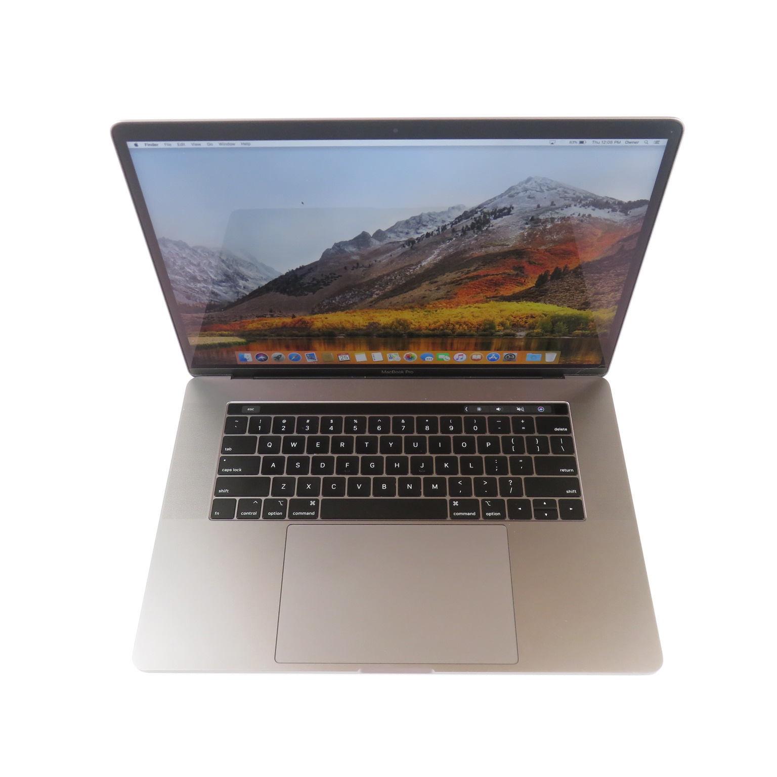 Apple MacBook Pro MR932LL/A i7-8750H Radeon Pro 555X 16GB RAM 256GB SSD ...