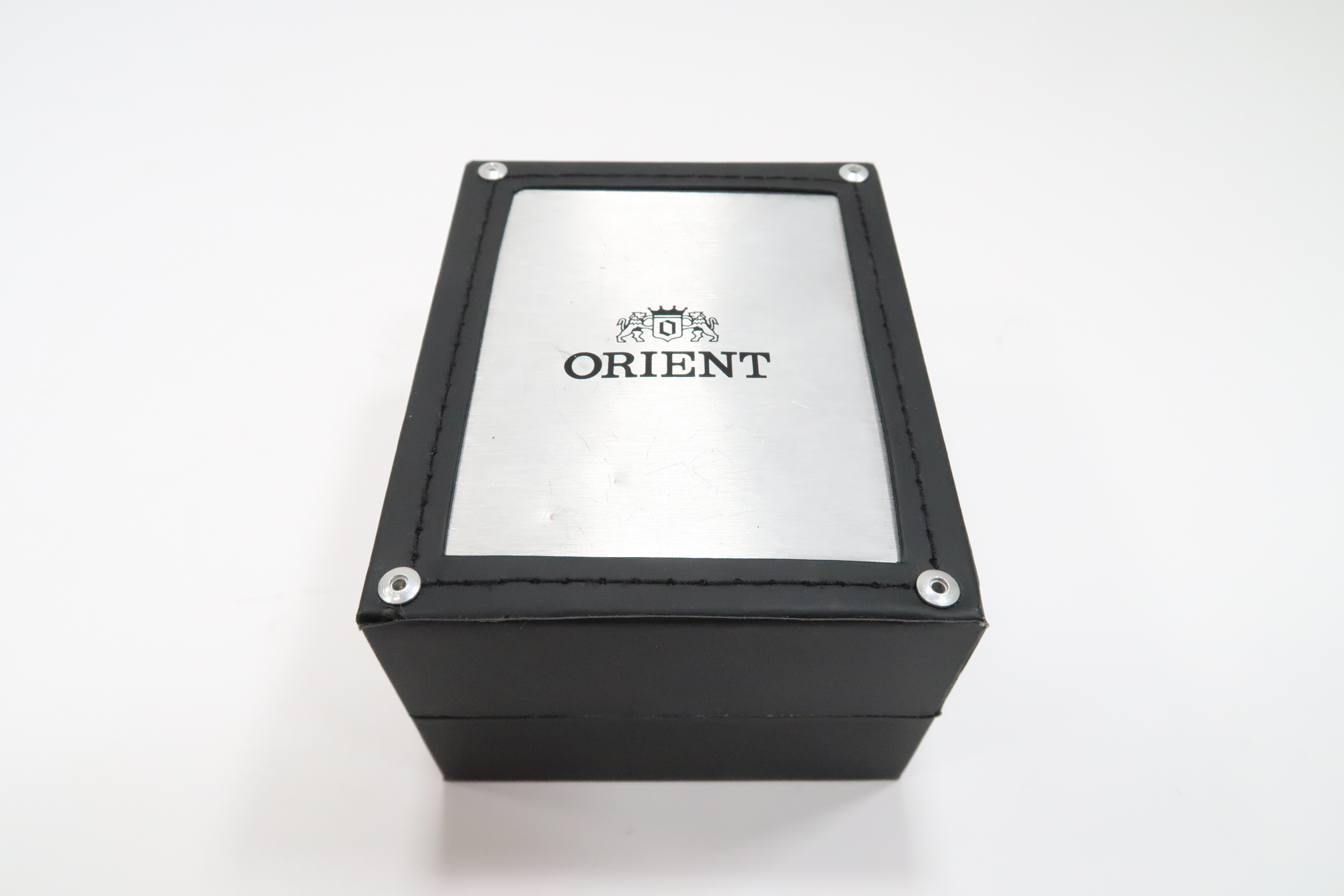 Orient Japanese 42mm Black Dial Automatic Stainless Steel Men's Wristwatch
