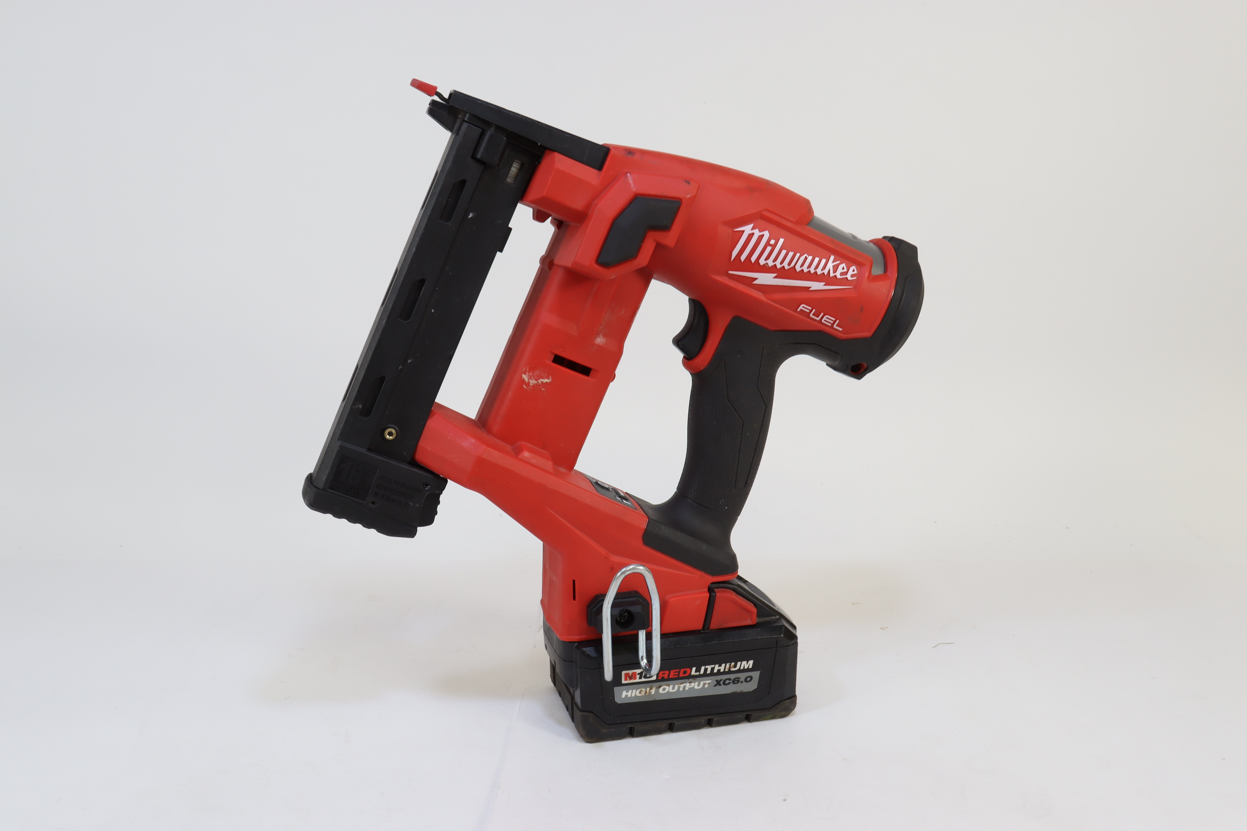 Milwaukee 2749-20 M18 FUEL Li-Ion Brushless 18-Gauge 1/4" Narrow Crown ...