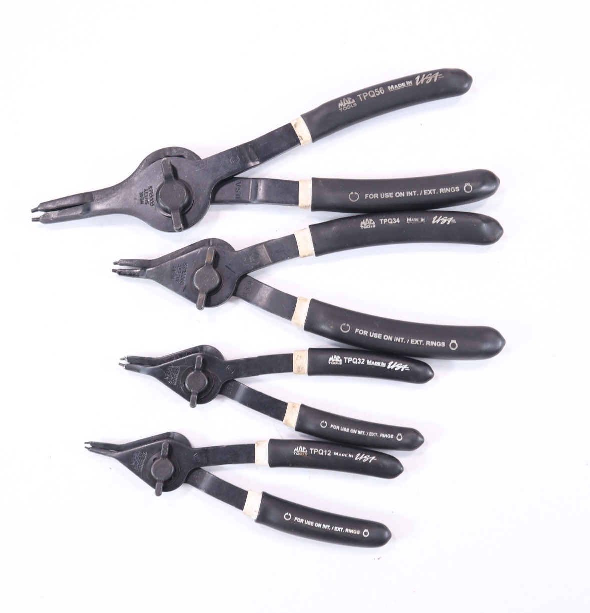 Mac Tools 4-Piece Straight Quarter-Turn Retaining Ring Pliers Set