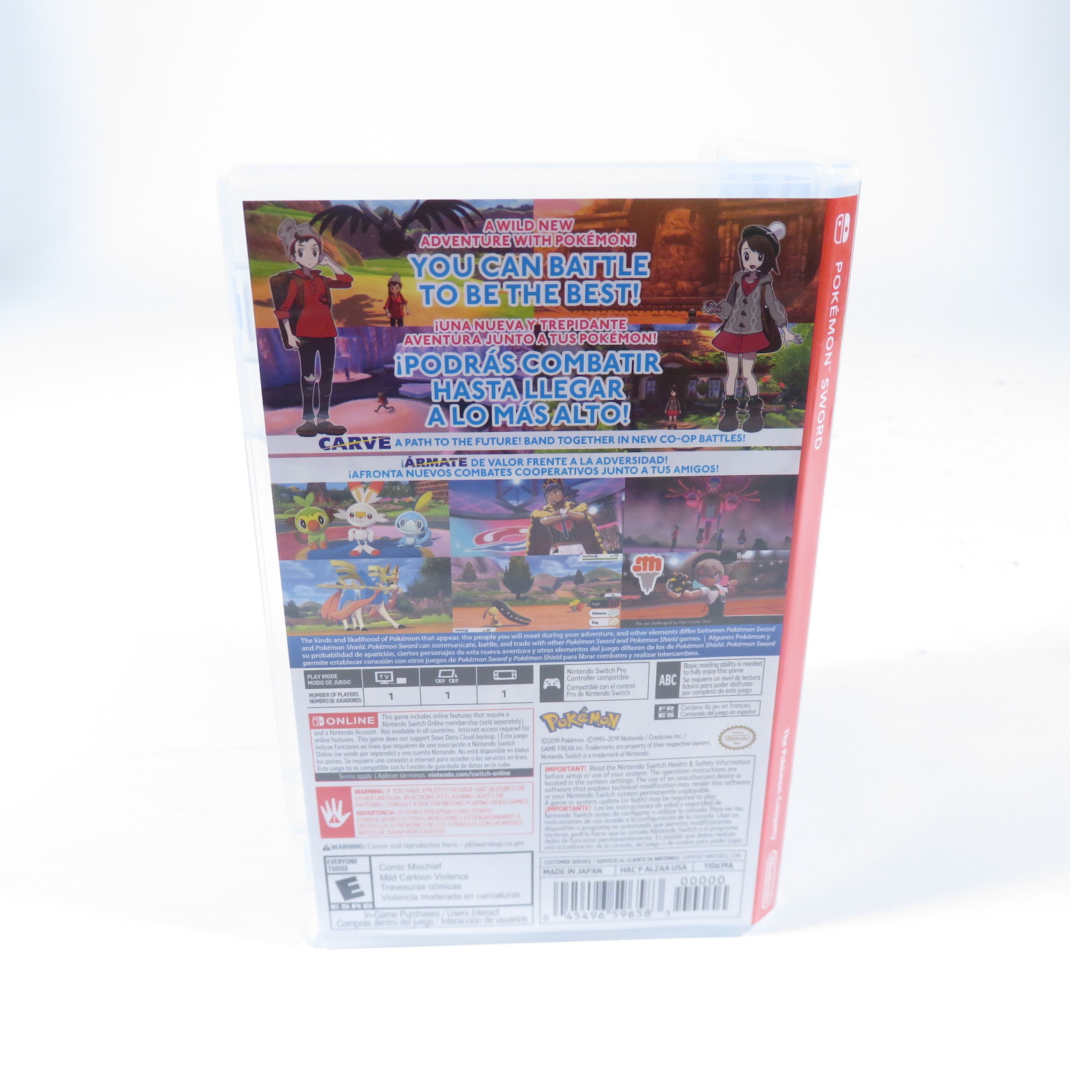 Pokemon Sword Video Game for the Nintendo Switch