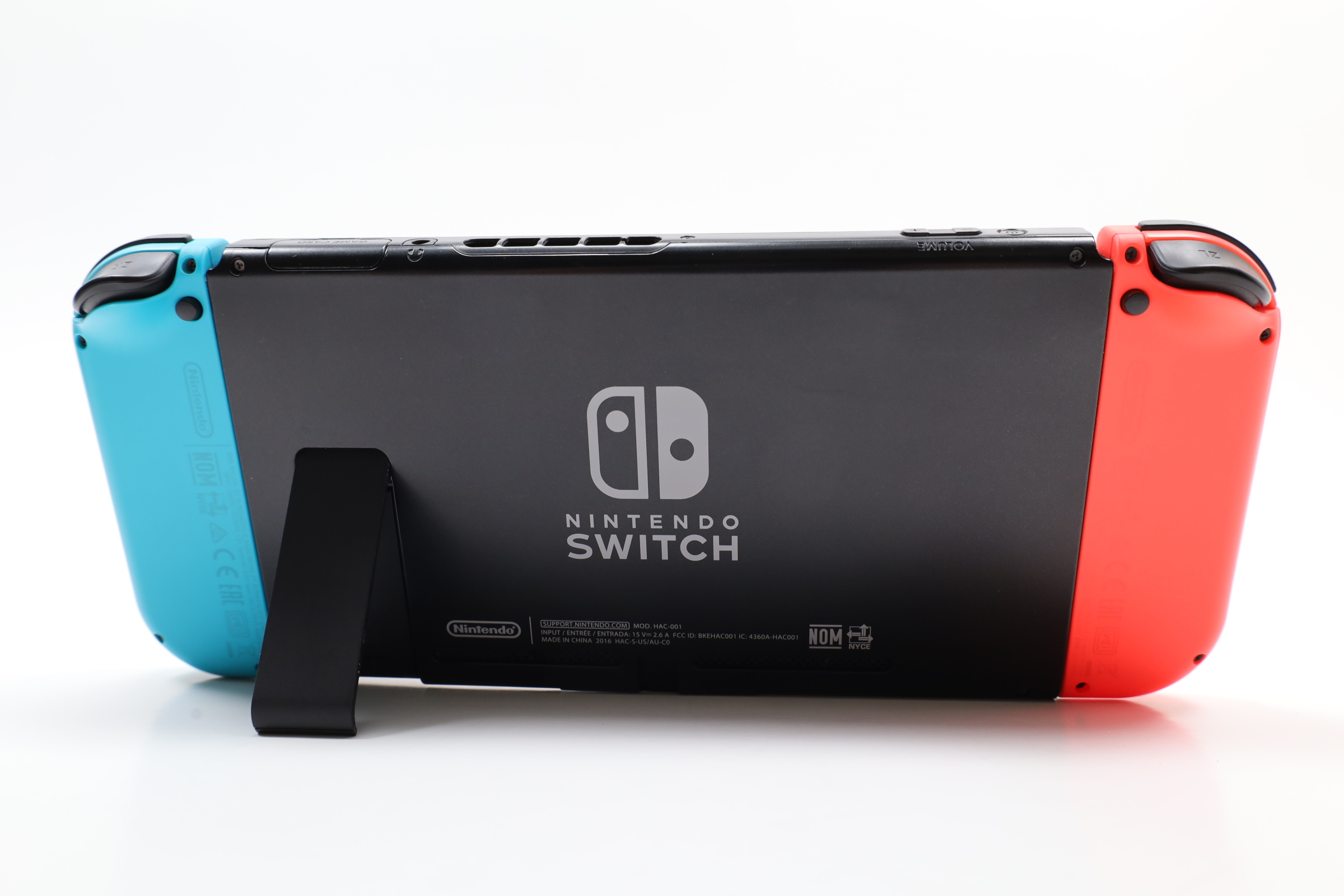 Nintendo Switch HAC-001 32GB + 256GB Video Game System - Blue/Red (0789)