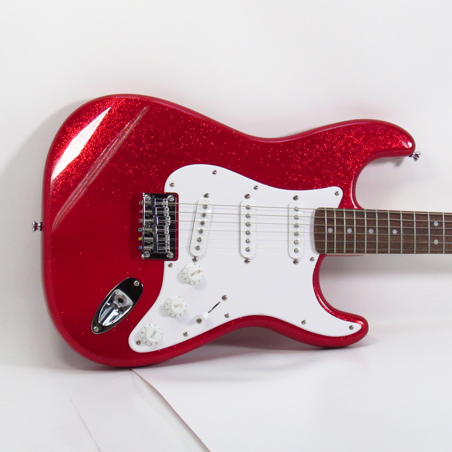 Squier Stratocaster Bullet 6-String Right-Handed Electric Guitar - Red ...