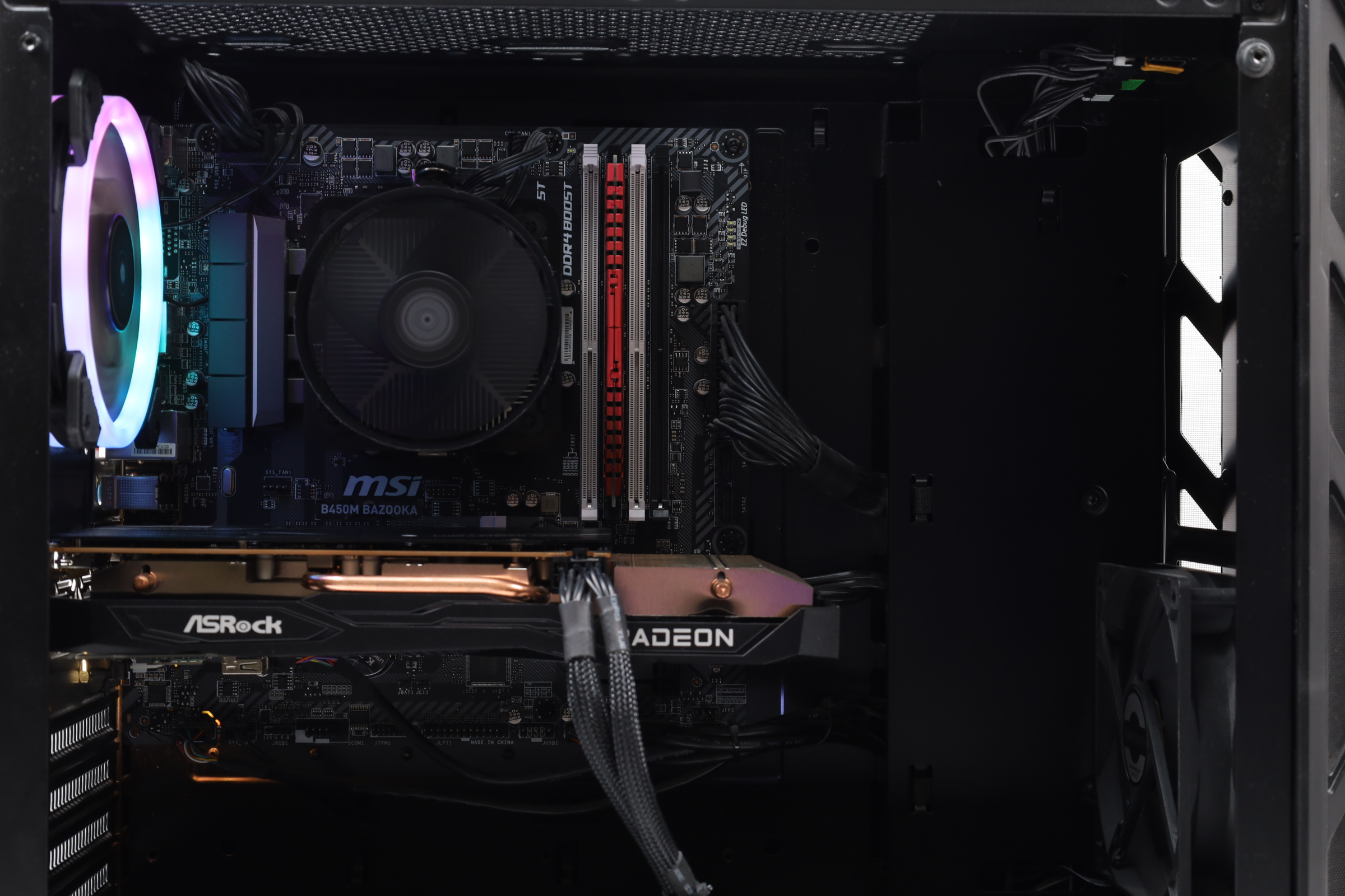 CyberPowerPC AMD Ryzen 5 2600 3.4GHz Radeon RX 6600 XT 8GB RAM 240GB ...