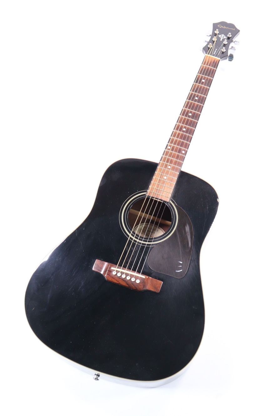 Epiphone PR160EB/TP Right-Handed Hollow-Body 6-String 20-Fret Acoustic ...