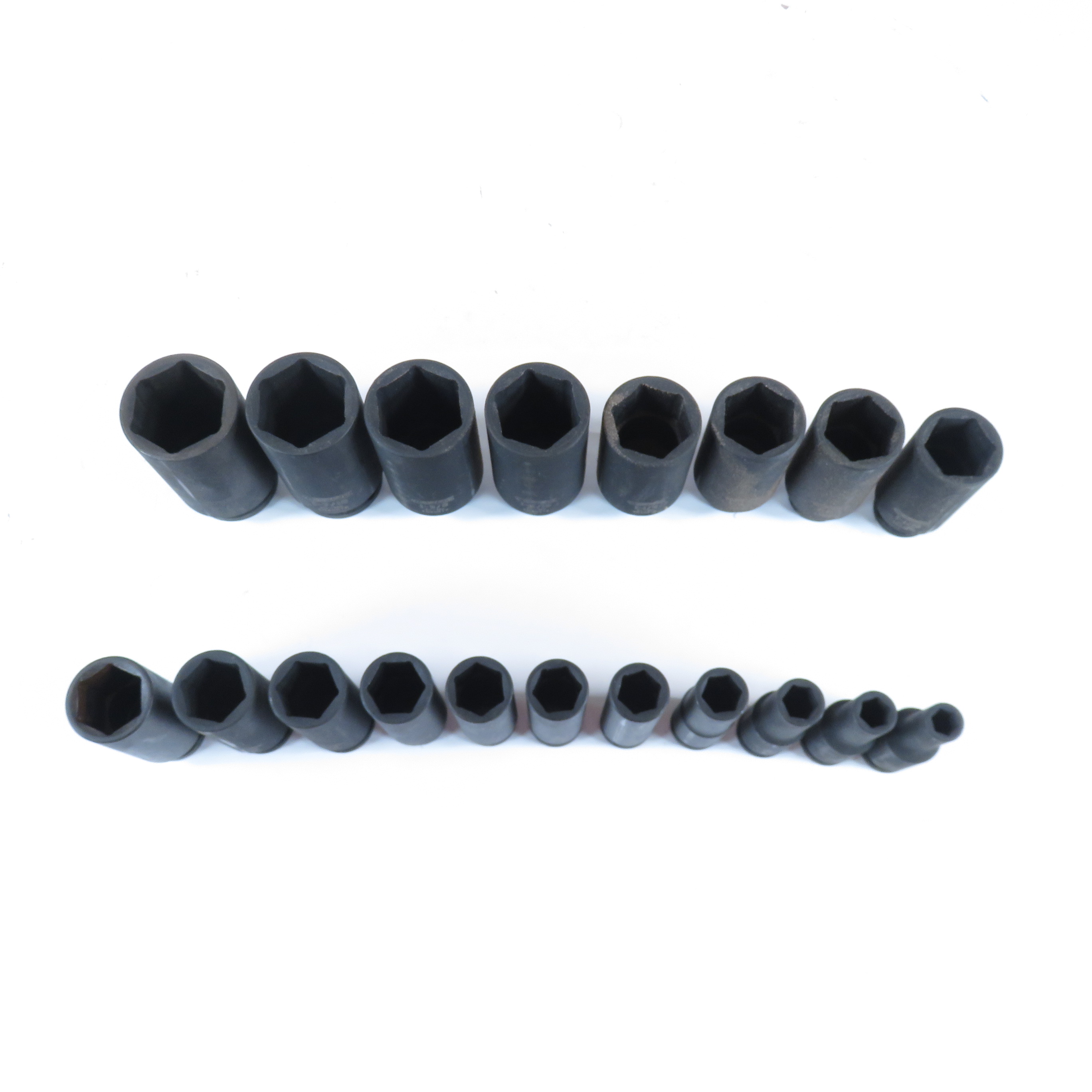 Expert by Mac Tools E041637 19-PC. 1/2" Drive Deep SAE Impact Socket Set