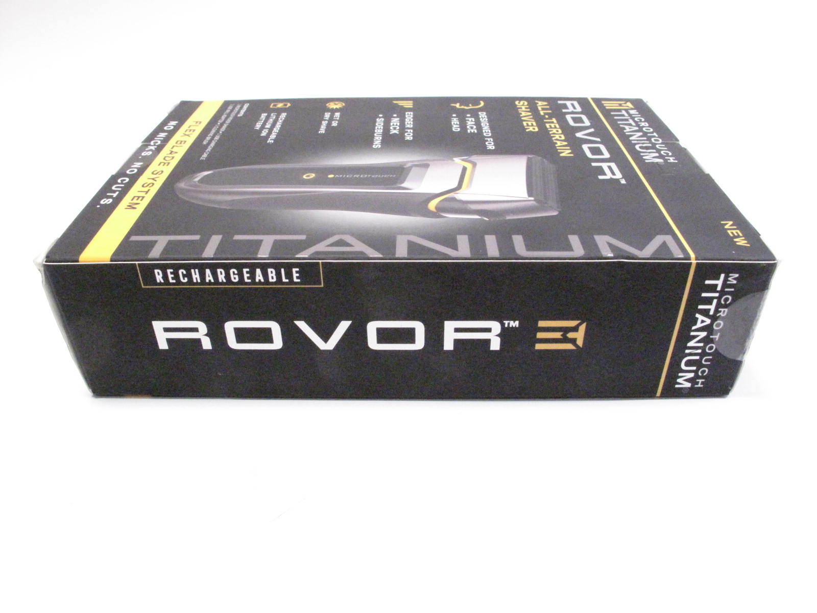 MicroTouch Titanium Rovor All Terrain Cordless Electric Shaver Wet/Dry