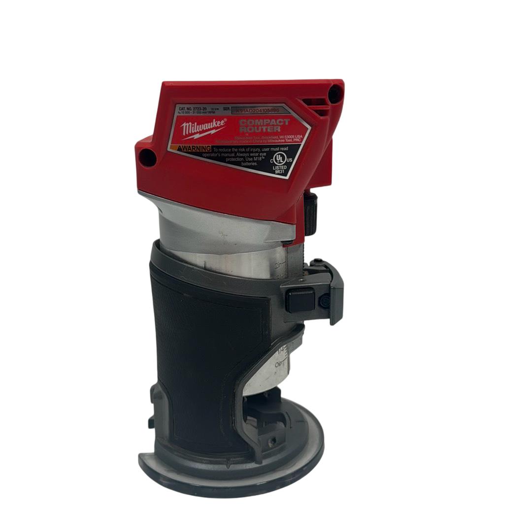 Milwaukee M18 FUEL Compact Router 2723-20 Brushless Cordless Tool