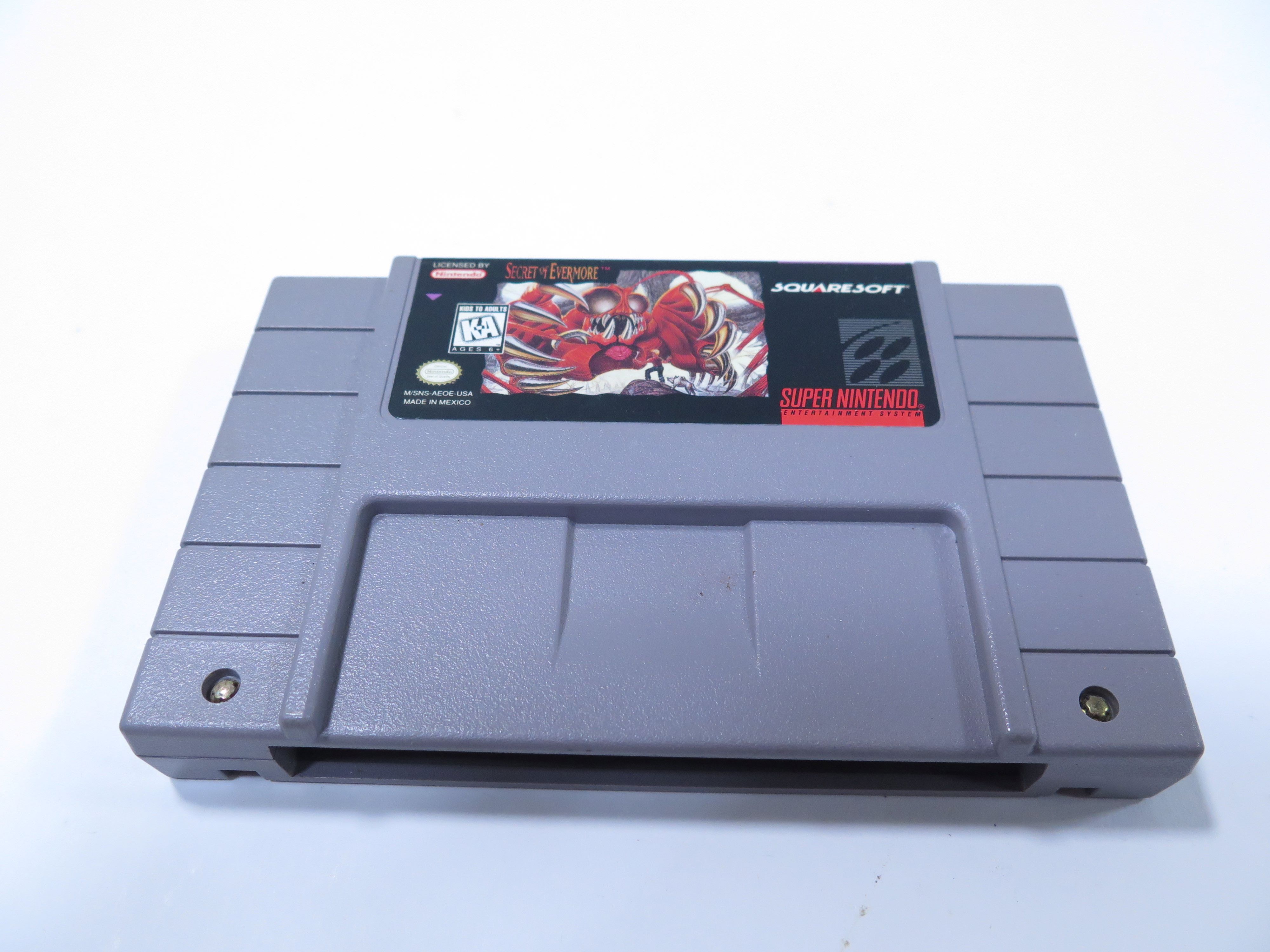 Nintendo Super Nintendo Secret of Evermore Video Game Cartridge 0061