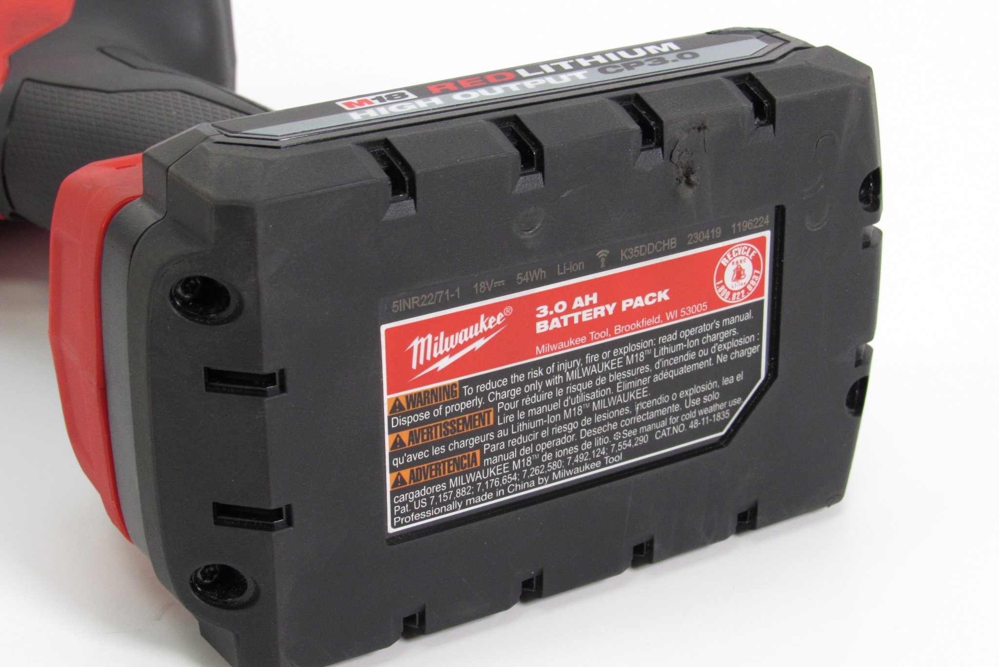 Milwaukee 2719-20 M18 18V Lithium-ion Hackzall Reciprocating Saw