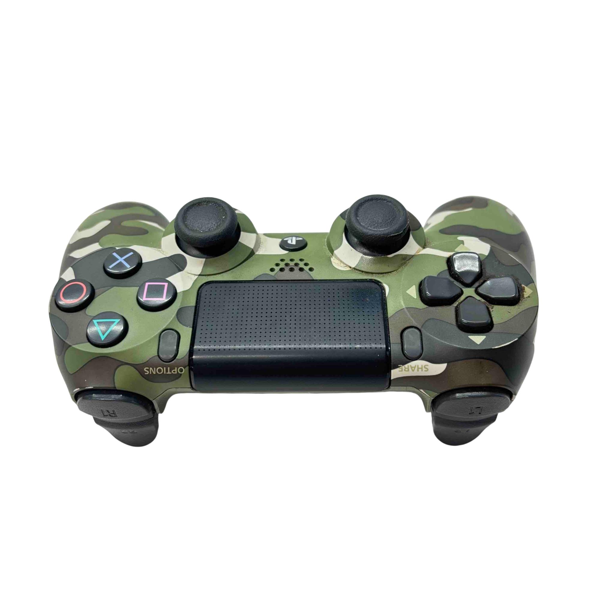 Sony CUH-ZCT2U DualShock 4 Wireless Controller Green Camouflage