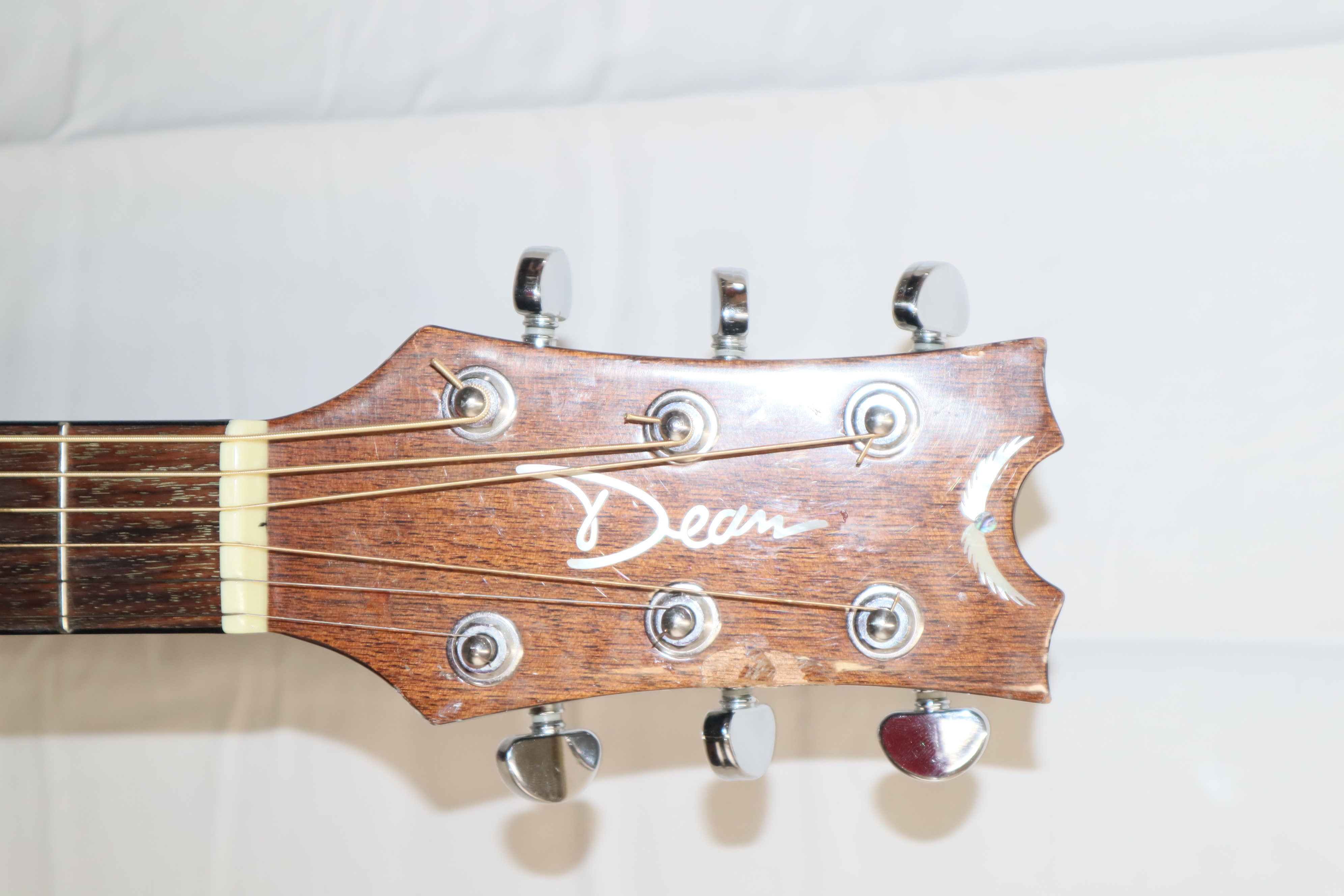 Dean PED FTGE DB Performer Denim Tiger Eye Deep Body Acoustic Electric ...
