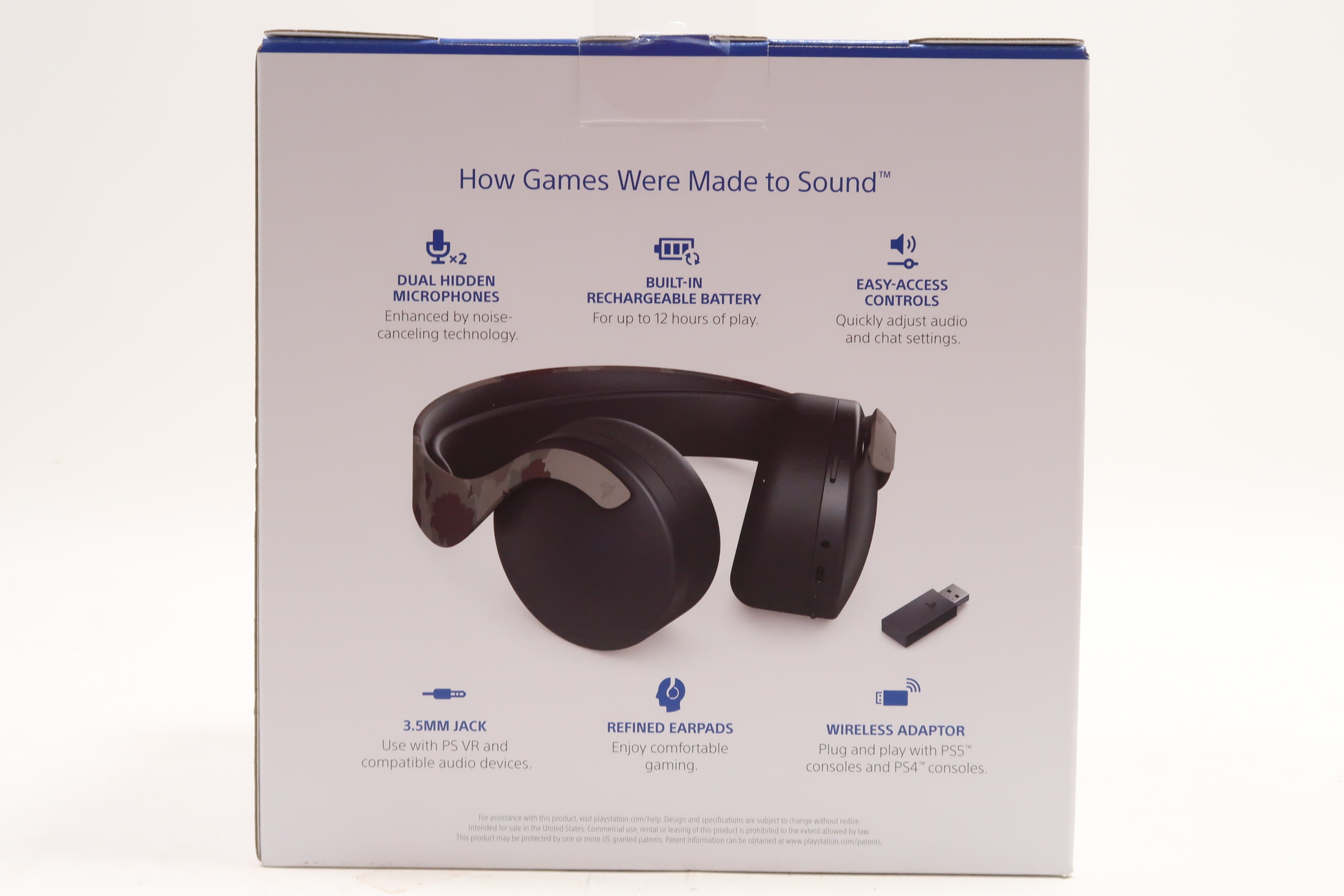 Sony PULSE 3D CFI-ZWH1 Wireless Gaming Headset