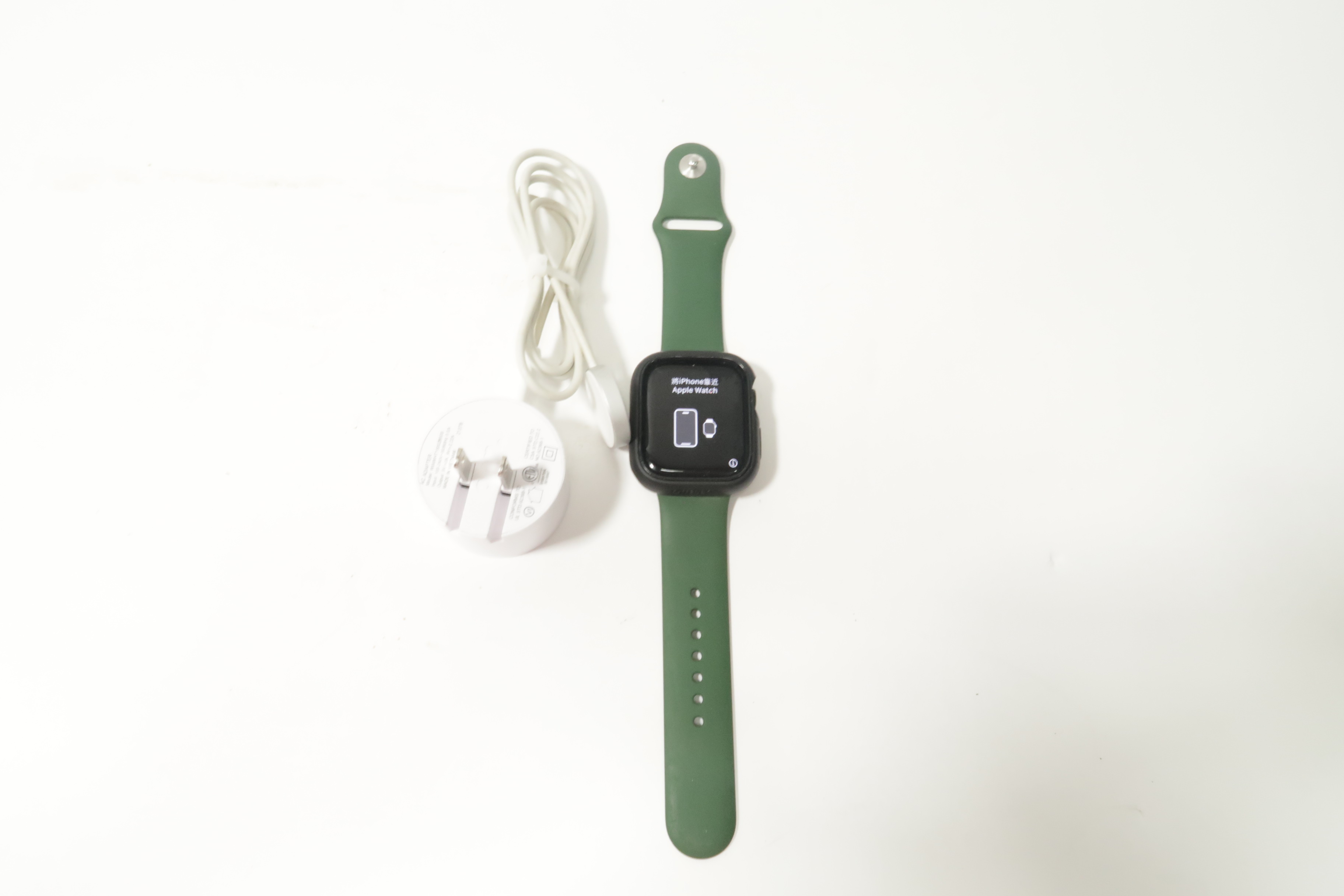 Apple Watch Series 7 A2477 45mm Aluminum Casing Touchscreen Smartwatch 7890