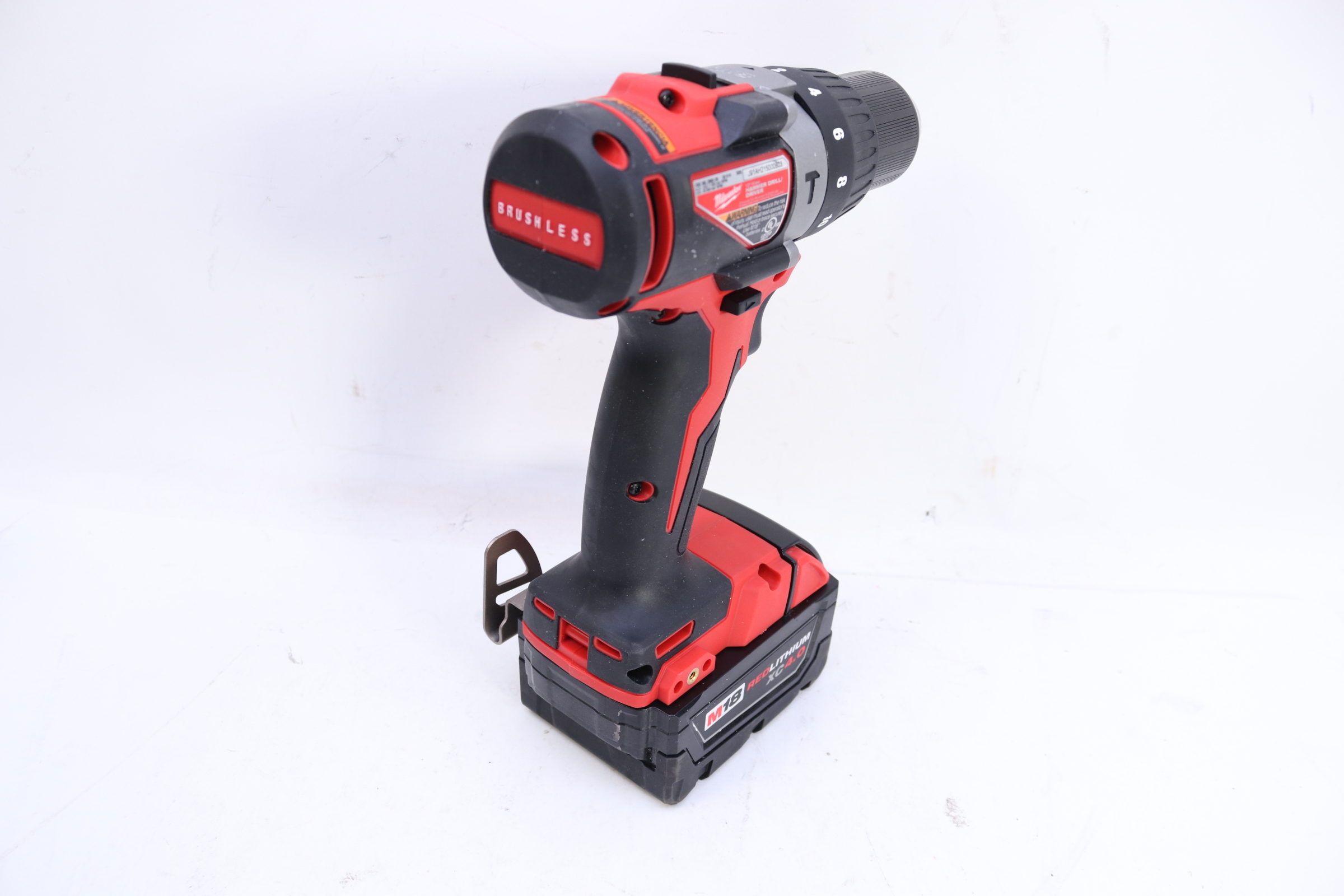 Milwaukee 2902-20 M18 18V Brushless Cordless 1/2" Hammer Drill/1/4 ...