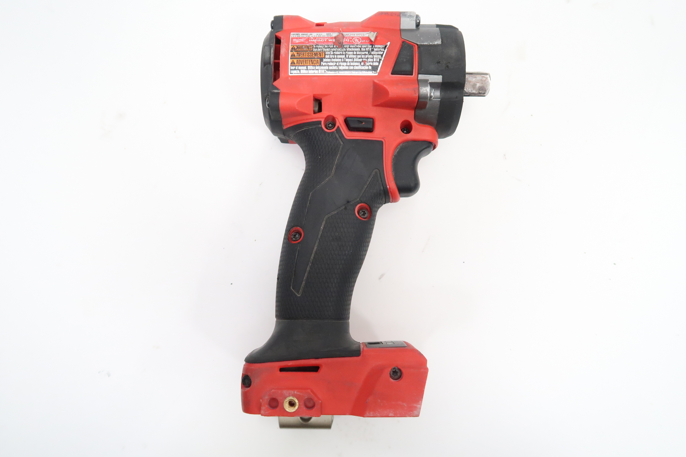 Milwaukee 2855-20 18V Li-Ion Brushless Cordless 1/2 in. Compact Impact ...