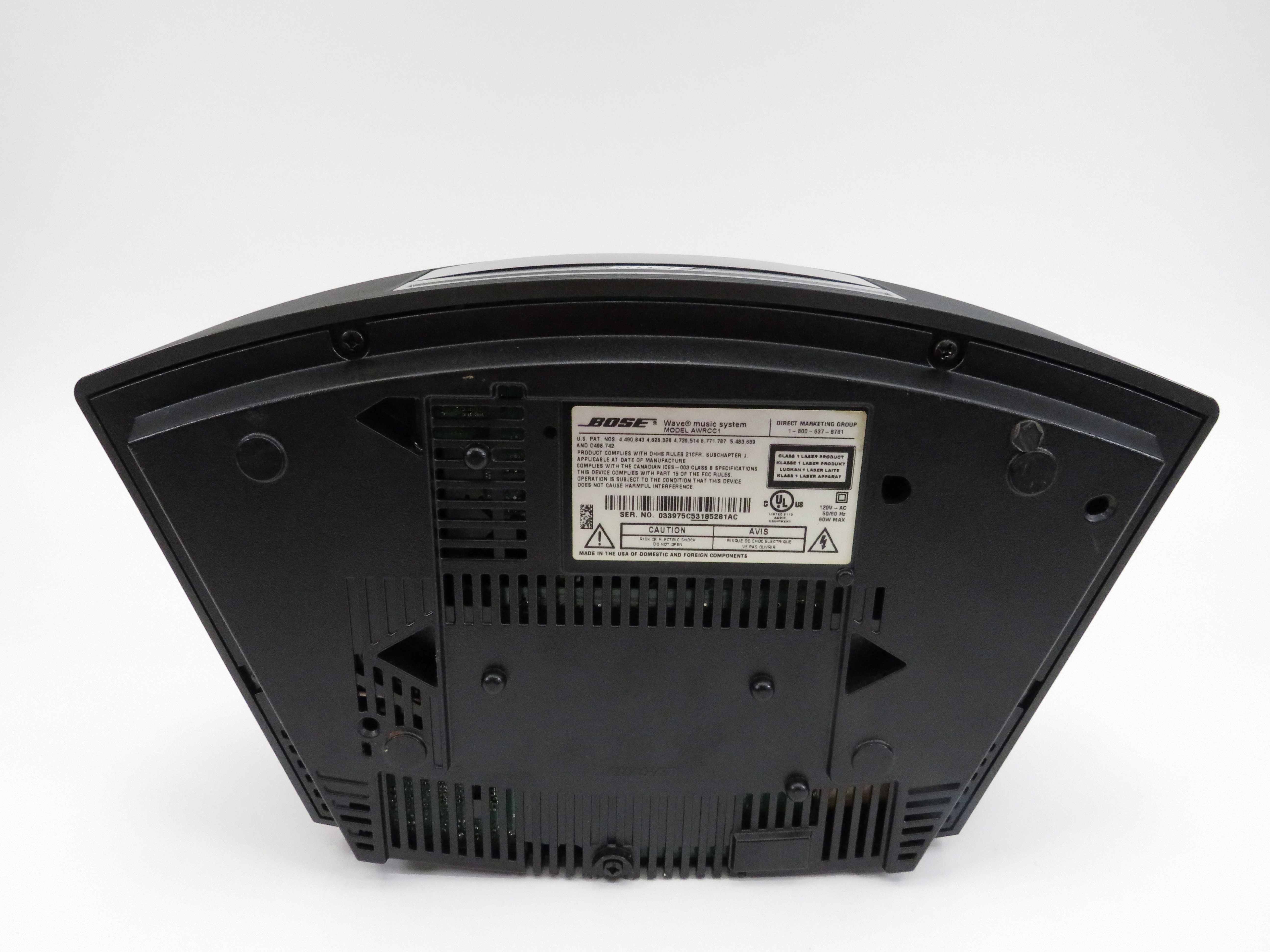 Bose Wave Music System Compact Stereo AWRCC1 0077