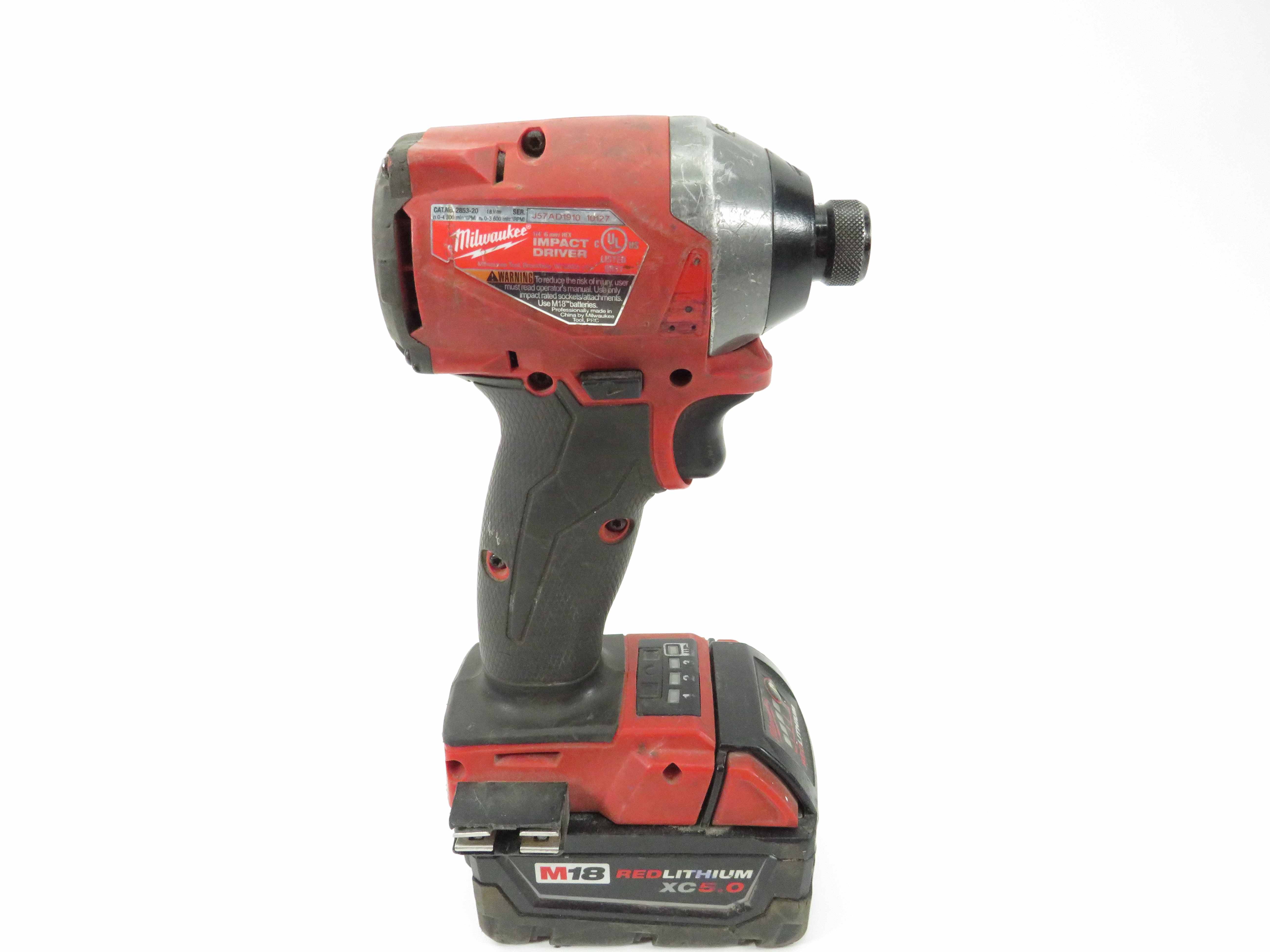 Milwaukee 2853-20 M18 FUEL Brushless Cordless 1/4" Hex Impact Driver 1574