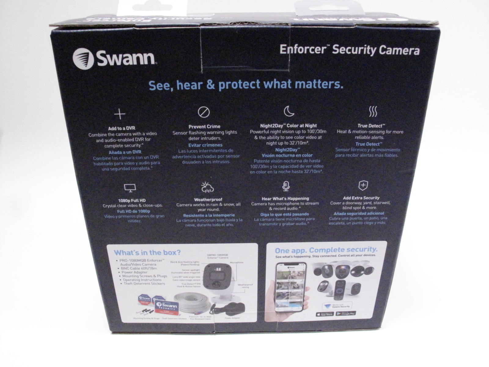 Swann Enforcer SWPRO-1080MQB Wired Security Camera Kit HD 1080p
