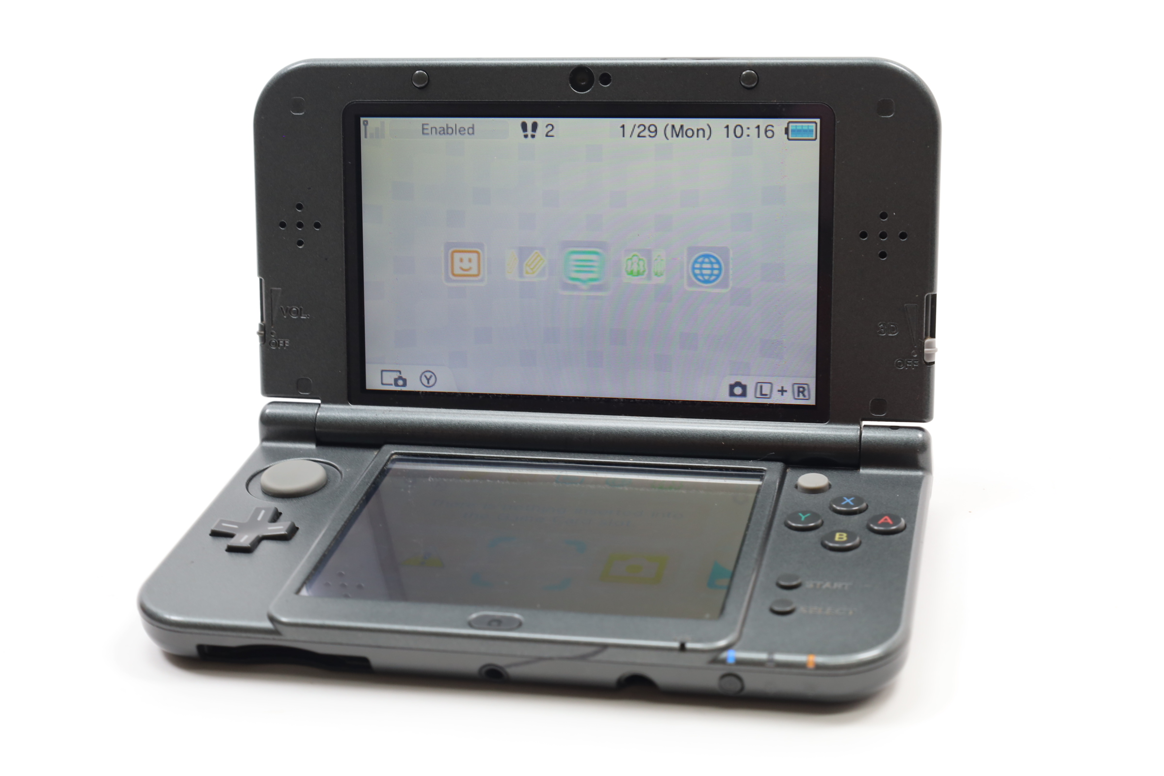 Nintendo New 3DS XL RED-001 3D Portable Gaming System - Gray (8097)