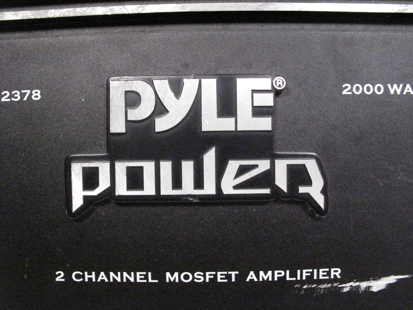 Pyle PLA2378 2 Channel Car Stereo Amplifier Class A/B 2000 Watts Max