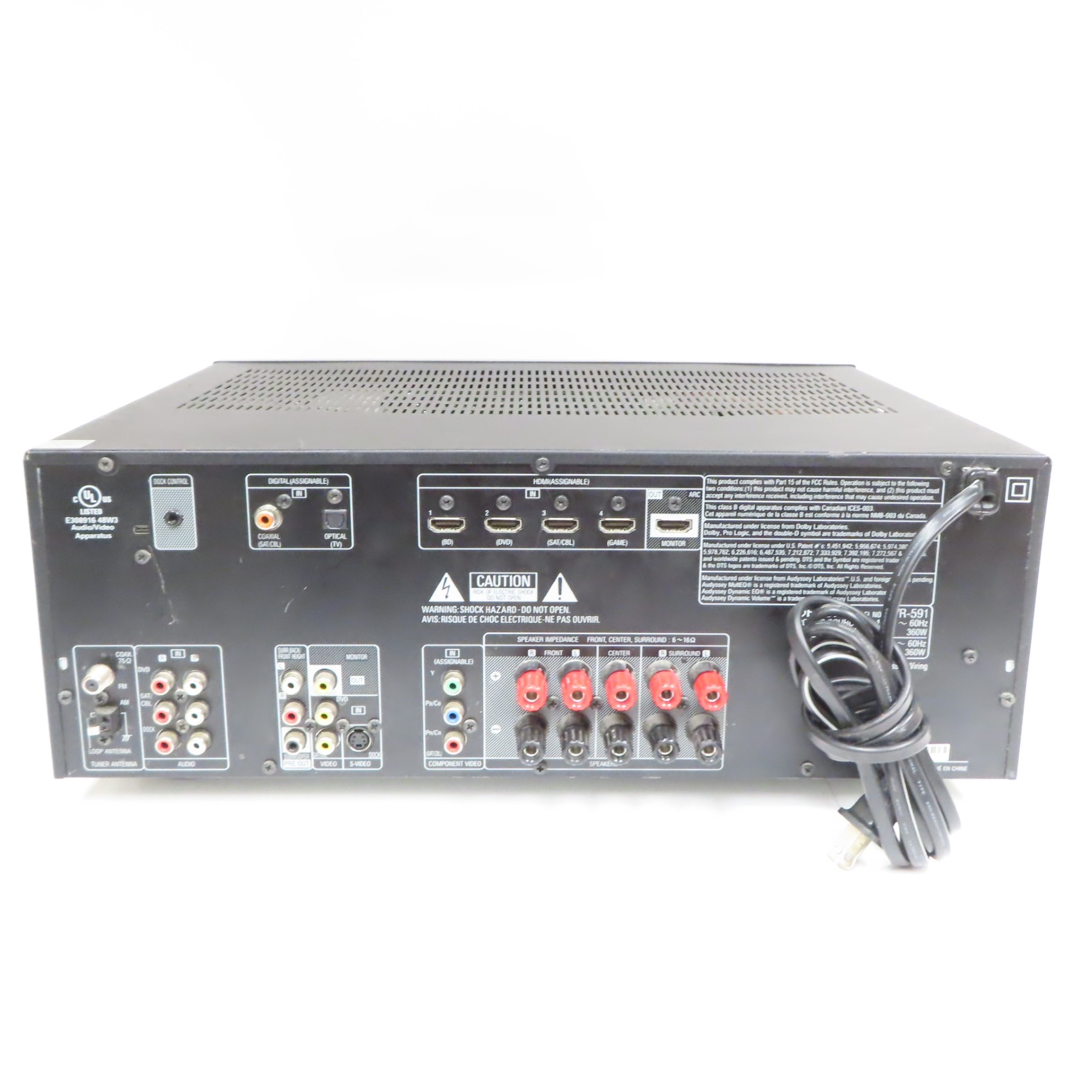 Denon AVR-591 5.1-Channel 75W RMS Home Theater Receiver (Local Pick-Up ...