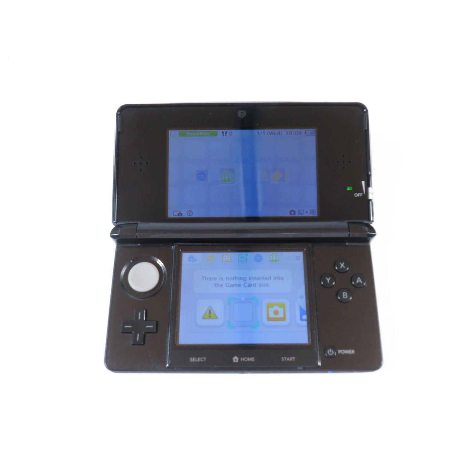 Nintendo 3DS CTR-001 3D Dual Screen Handheld Portable Video Game Console