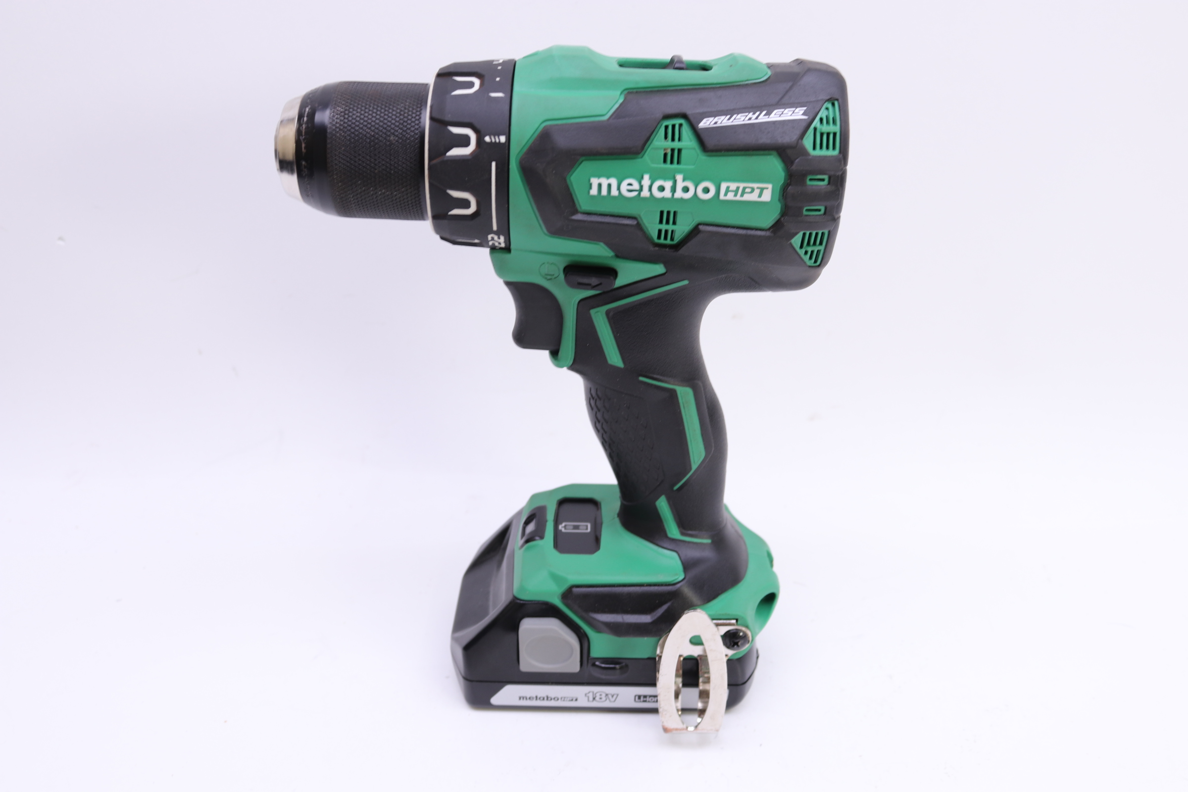 Metabo HPT DS18DBFL2 18V MultiVolt 1/2" Drive Cordless Brushless Drill ...