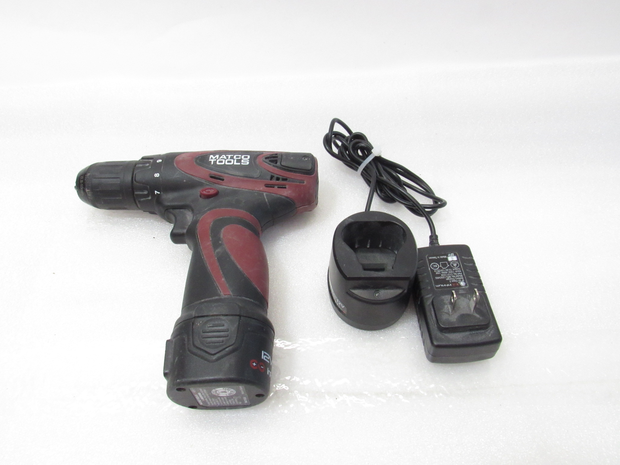 Matco MCL1238DD Infinium 12 Volt 3/8" Cordless Drill Driver