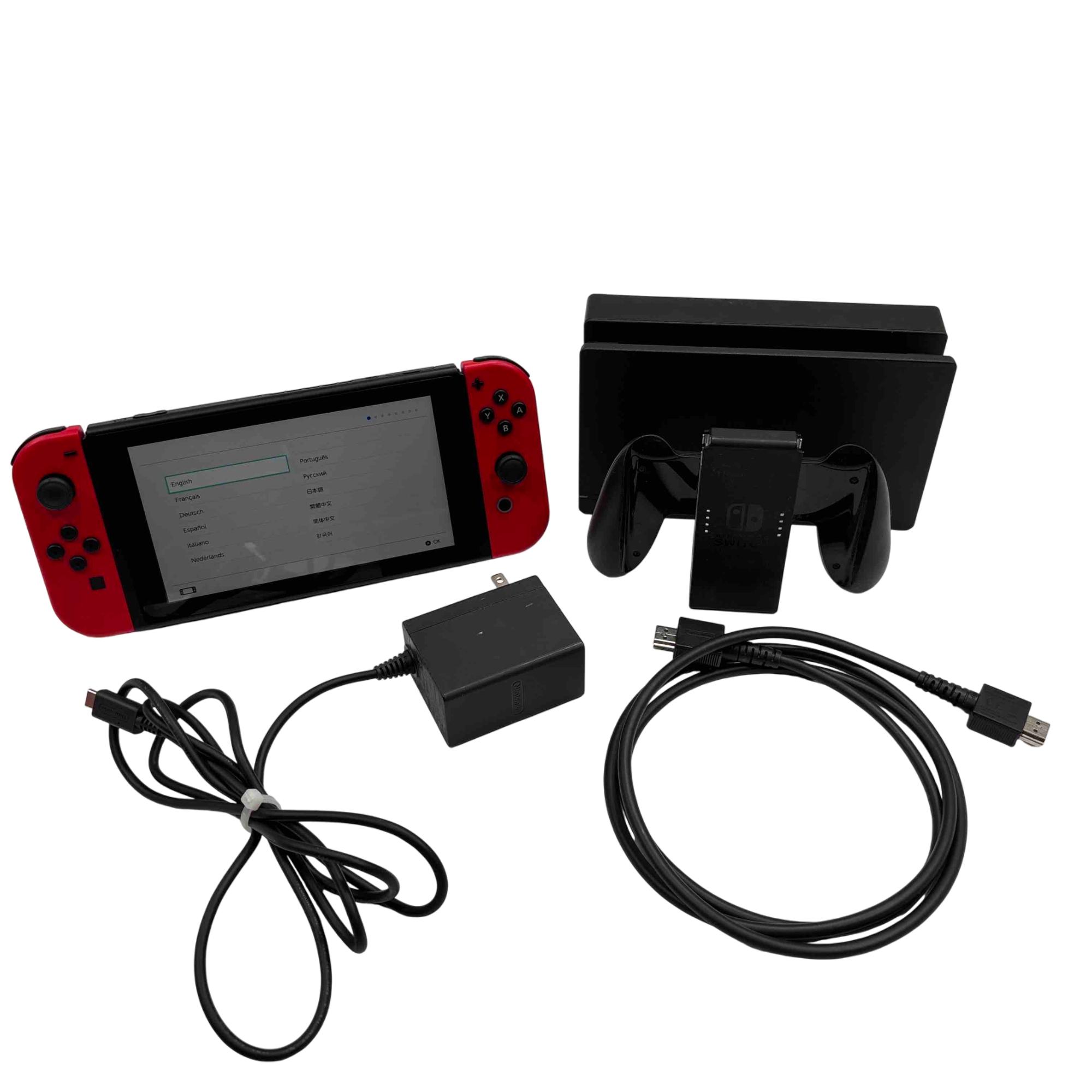Nintendo HAC-001 Switch Handheld Touchscreen Video Game Console - Red 7268