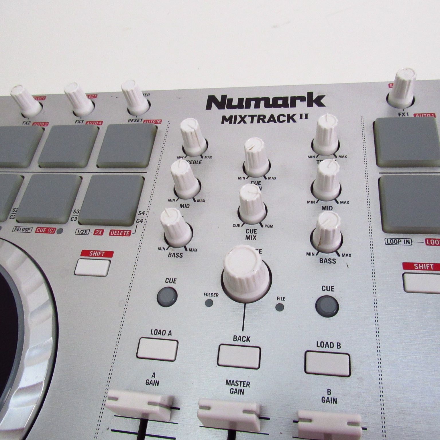 Numark Mixtrack II USB DJ Controller - Silver/White
