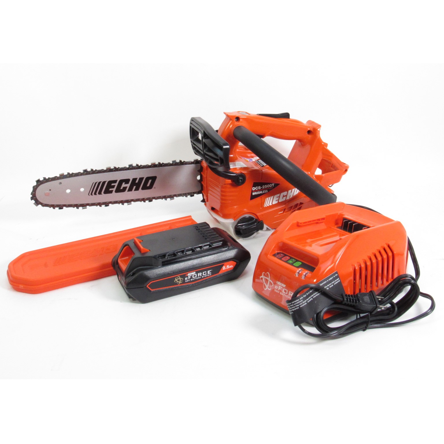 Echo DCS-2500T eForce 56V Lithium-ion 12'' Brushless Cordless Chainsaw Kit