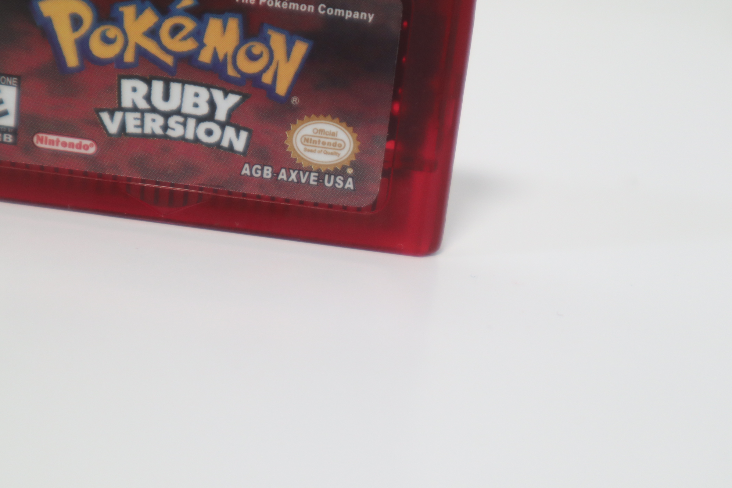 Game Boy Advance Pokemon Ruby Version AGB-AXVE-USA Video Game Cartridge