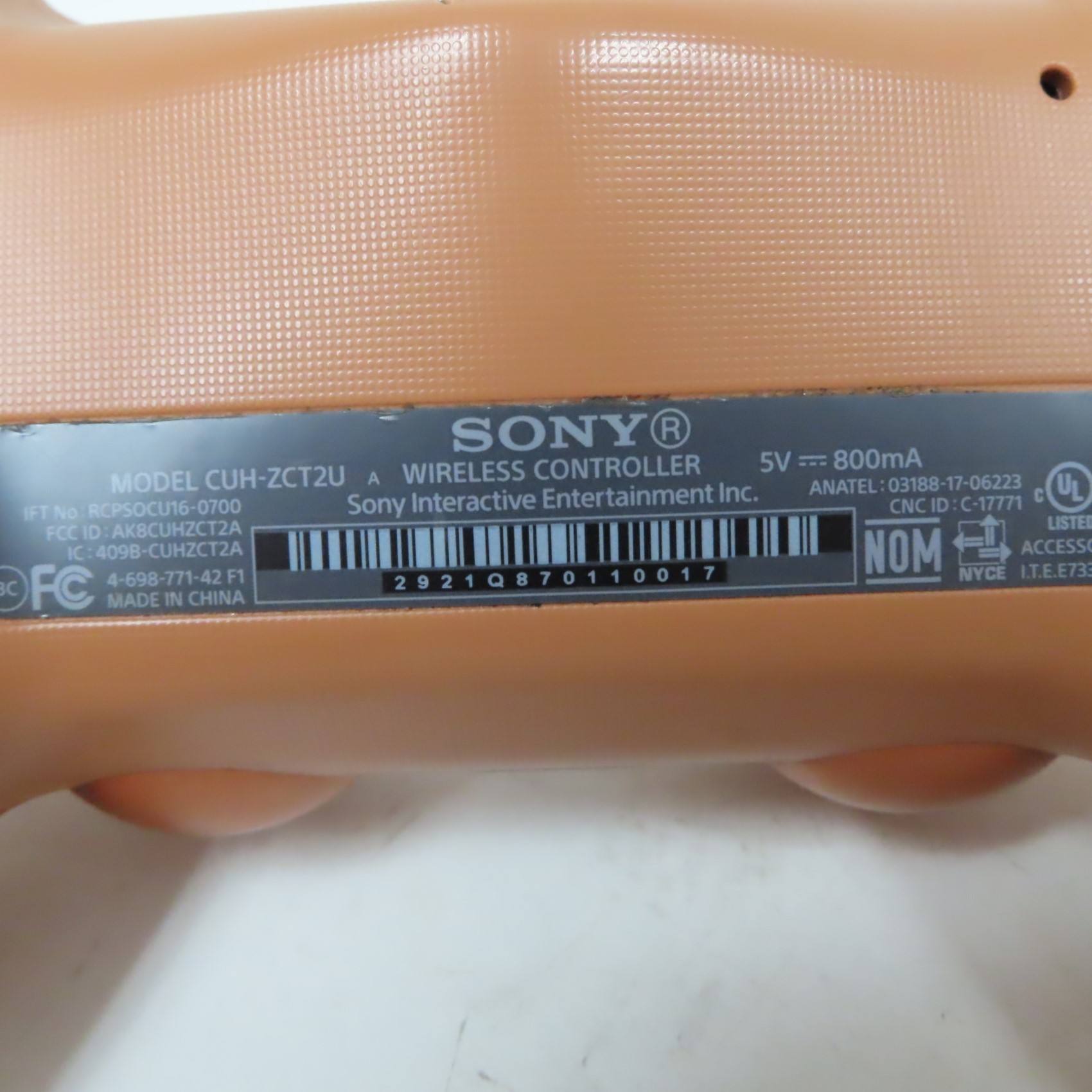 Sony CUH-ZCT2U DualShock 4 Controller for PlayStation 4/PC - Copper (6205)