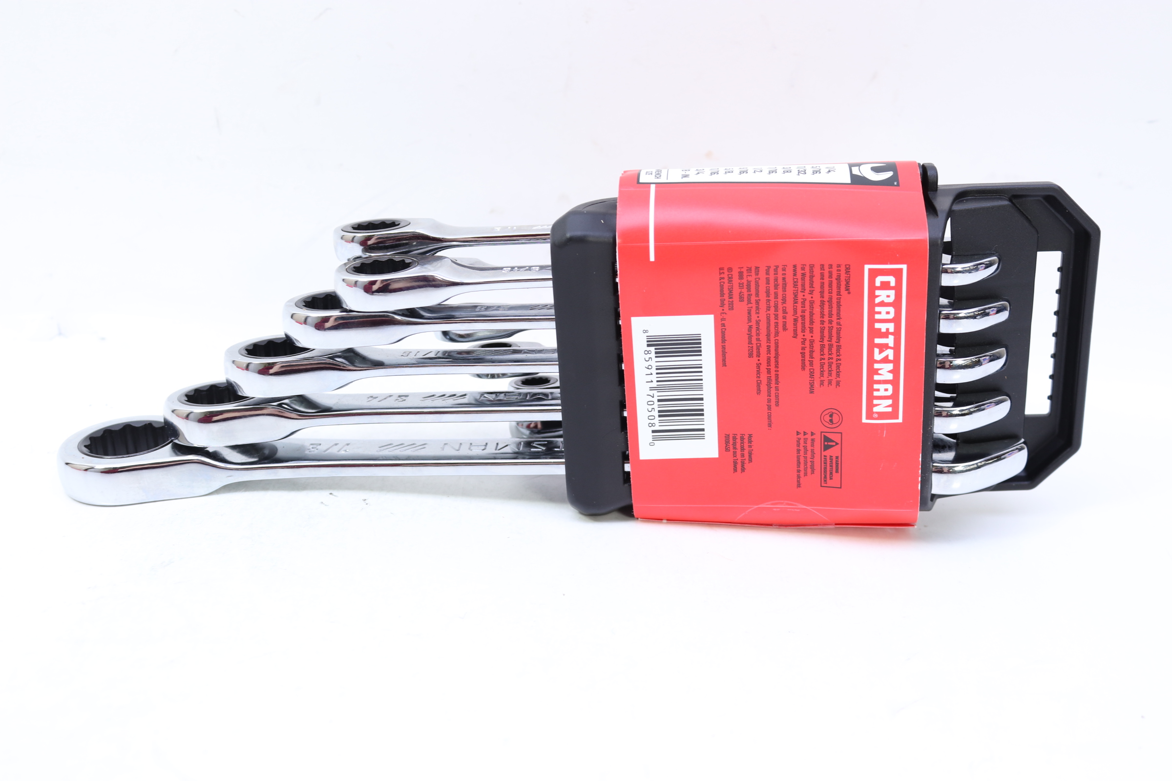 Craftsman CMMT87022 11-Piece 12-point Standard (SAE) Ratchet Wrench Set