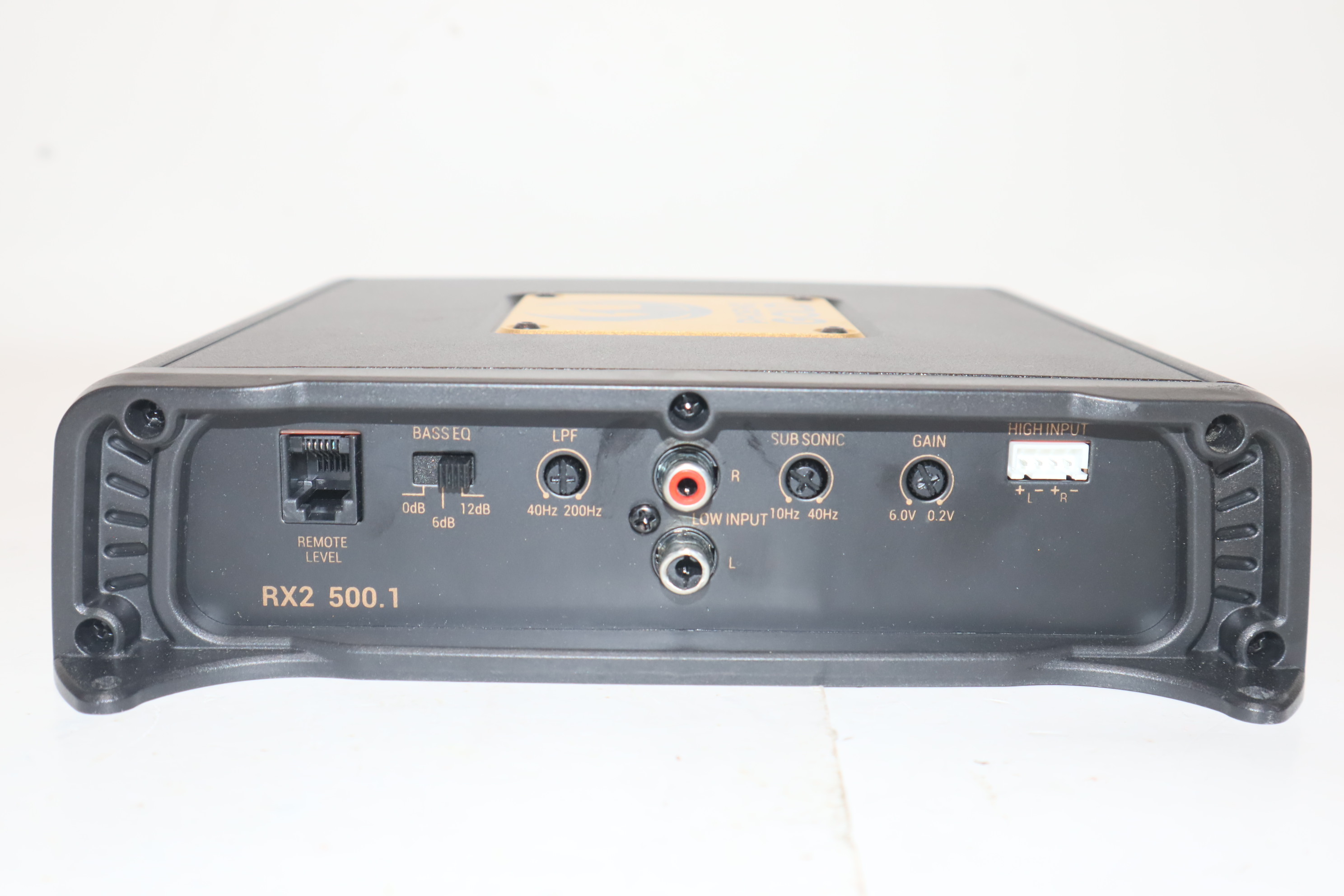 Phoenix Gold RX2 500.1 Black RX 500 Watt Class D Monoblock Amplifier 0259